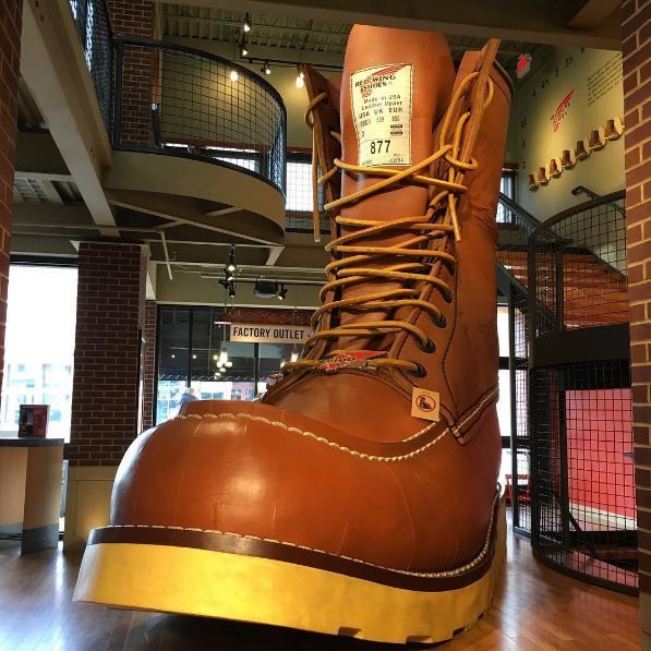 World's Largest Boot, world record in Red Wing, Minnesota