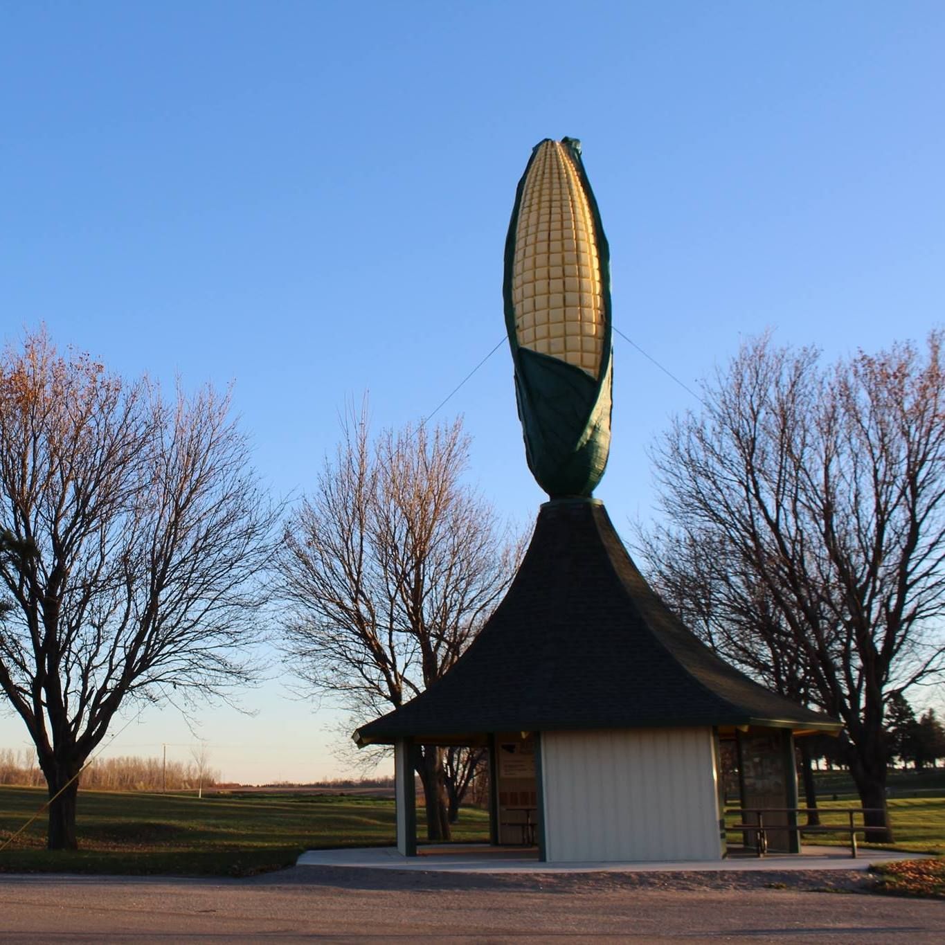 World's Largest Ear of Corn, world record in Olivia, Minnesota