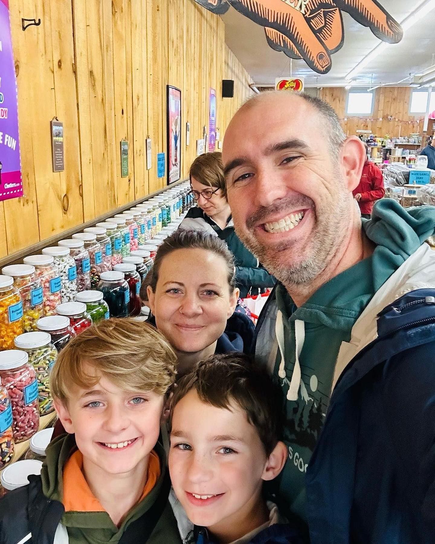 World's Longest Candy Counter, world record in Littleton, New Hampshire