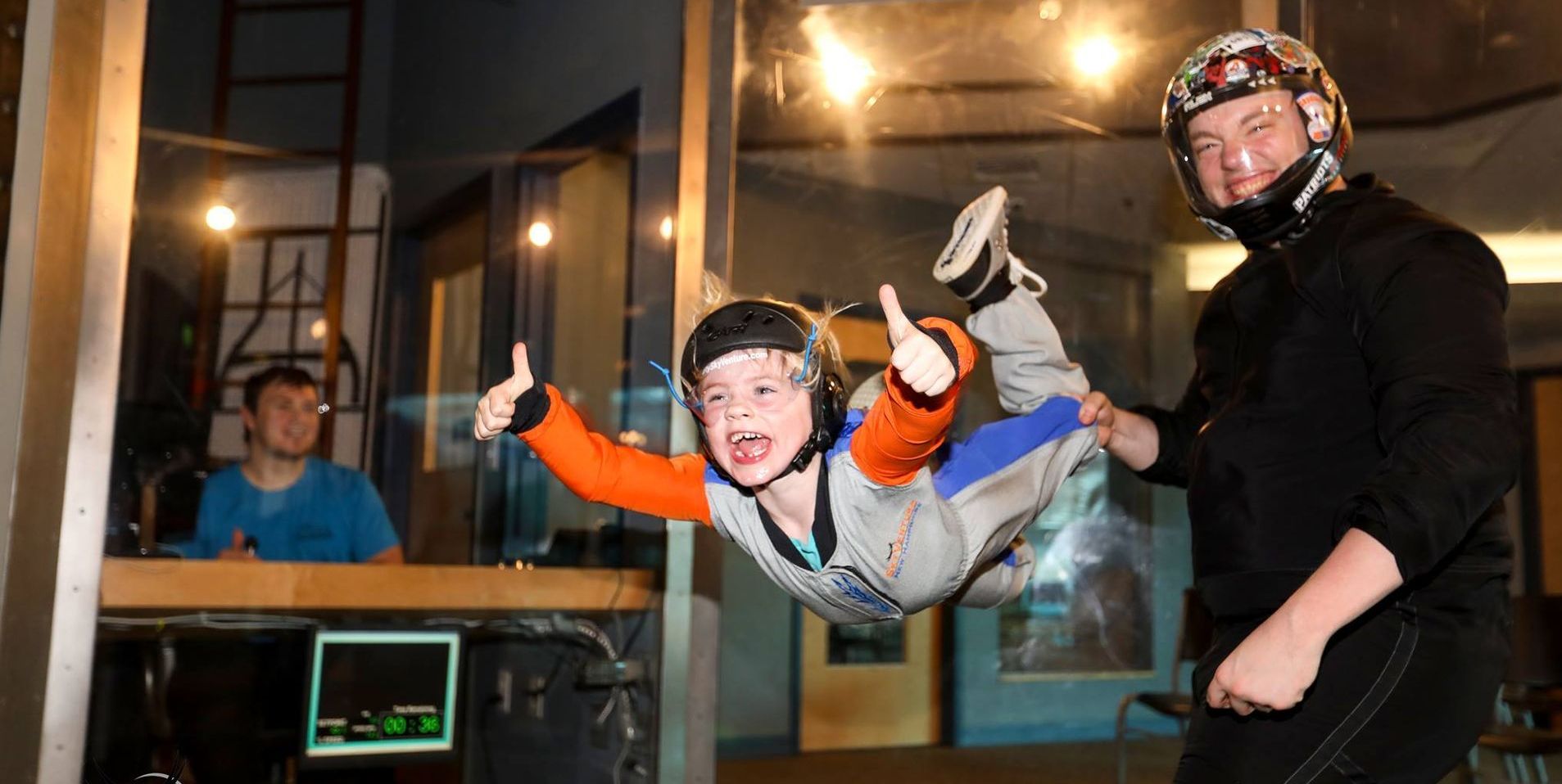 World’s First Skydiving and Indoor Surf Park, world record in Nashua, New Hampshire