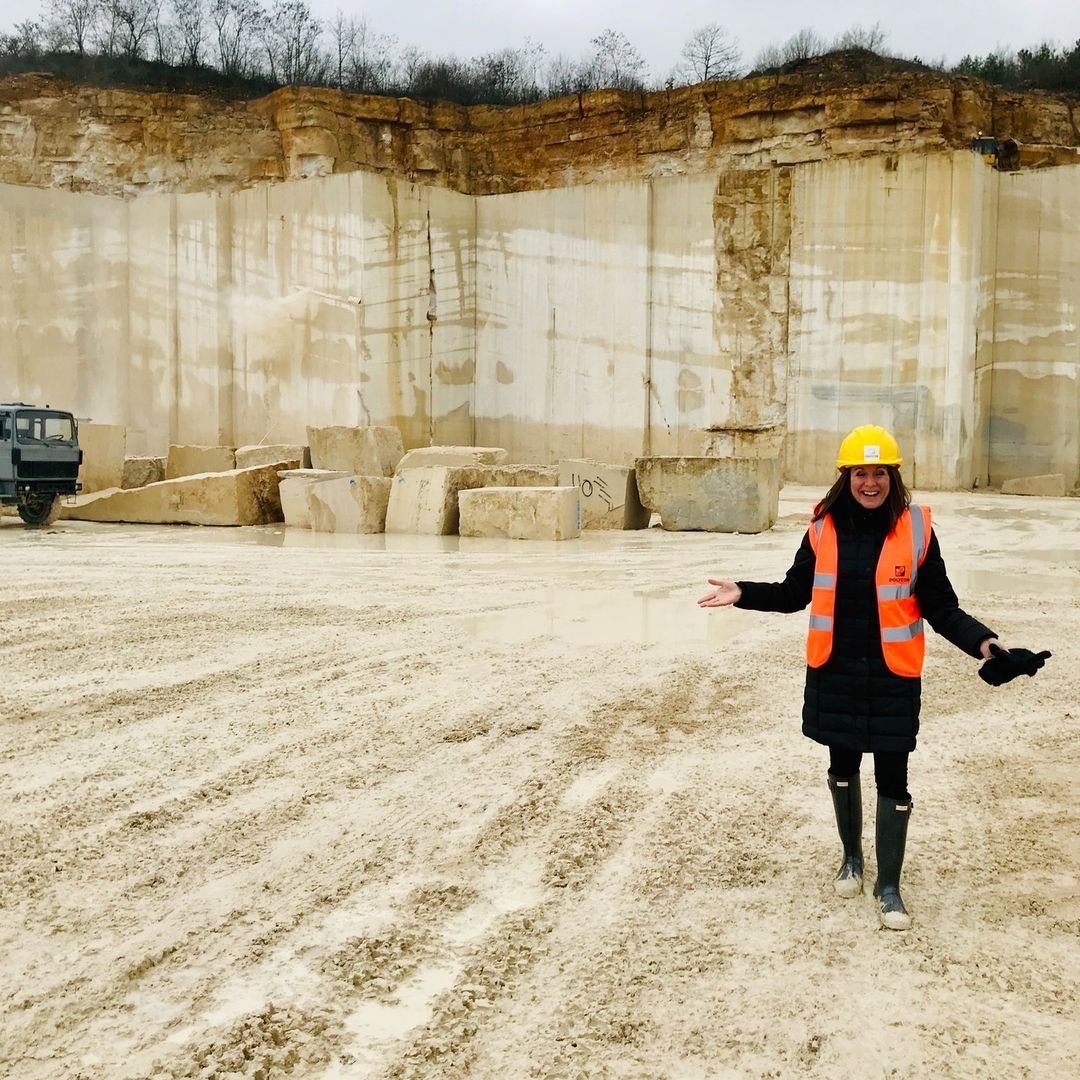 World's Largest Open-faced Granite Quarry, world record near Mount Airy ...