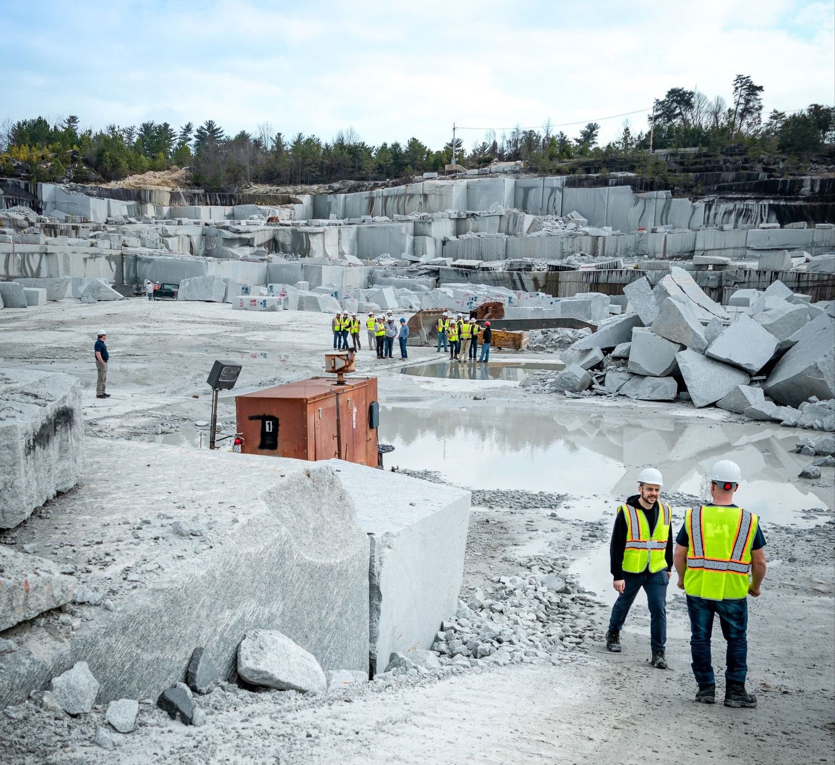 World's Largest Underground Marble Quarry, world record in Danby, Vermont