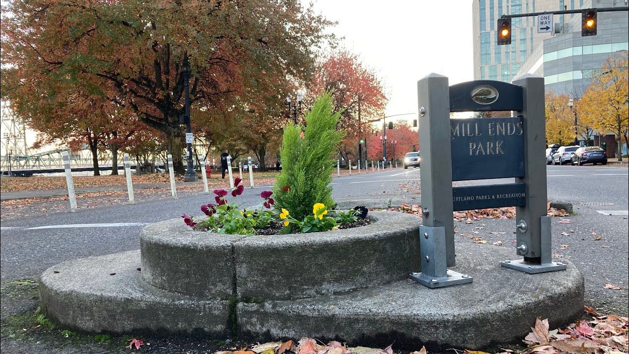 World’s Smallest City Park, world record in Portland, Oregon
