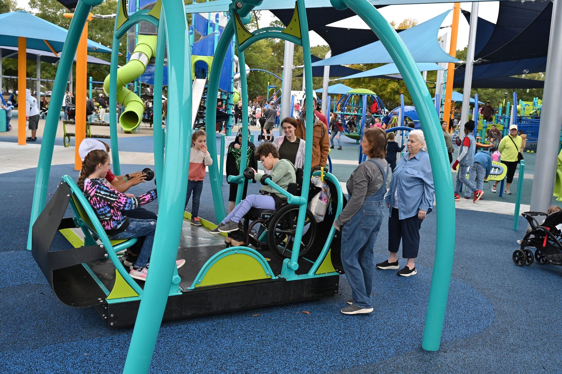 World's Largest Inclusive Playground, world record in North Charleston ...