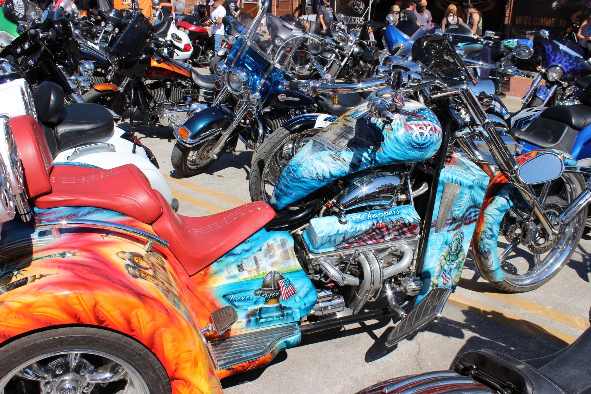 World's Biggest Motorcycle Event, world record in Sturgis, South Dakota