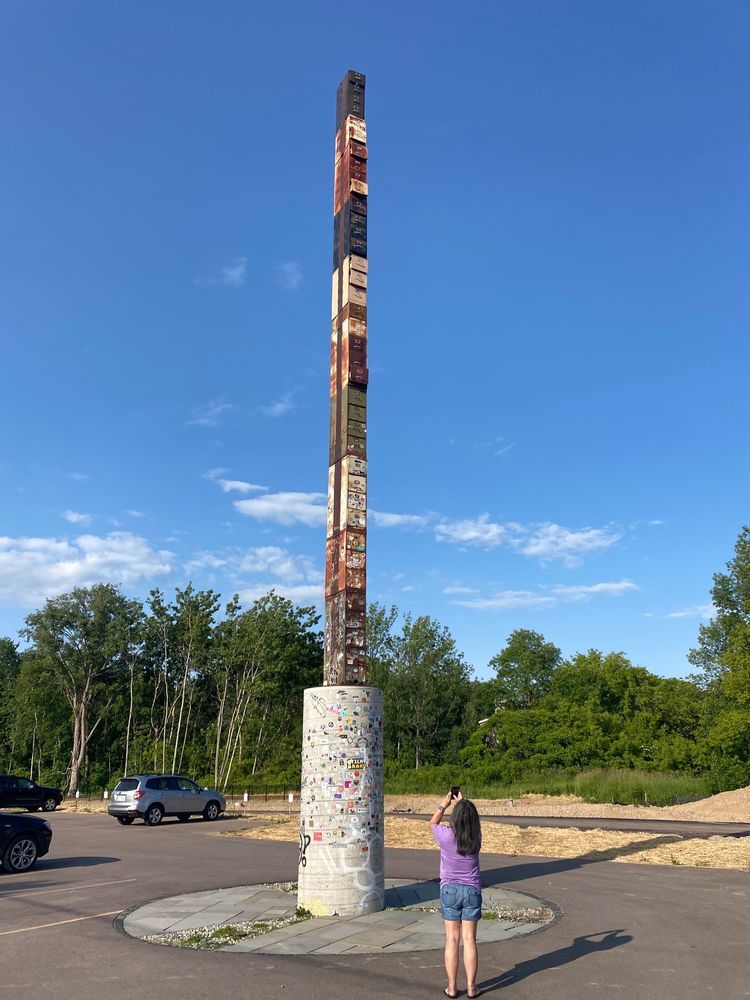 World's Tallest Filing Cabinet, world record in Burlington, Vermont