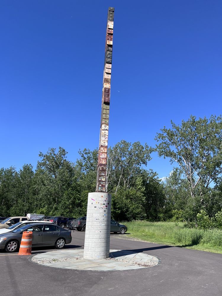 World's Tallest Filing Cabinet, world record in Burlington, Vermont
