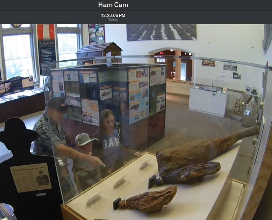 World's Oldest Edible Ham, world record in Smithfield, Virginia