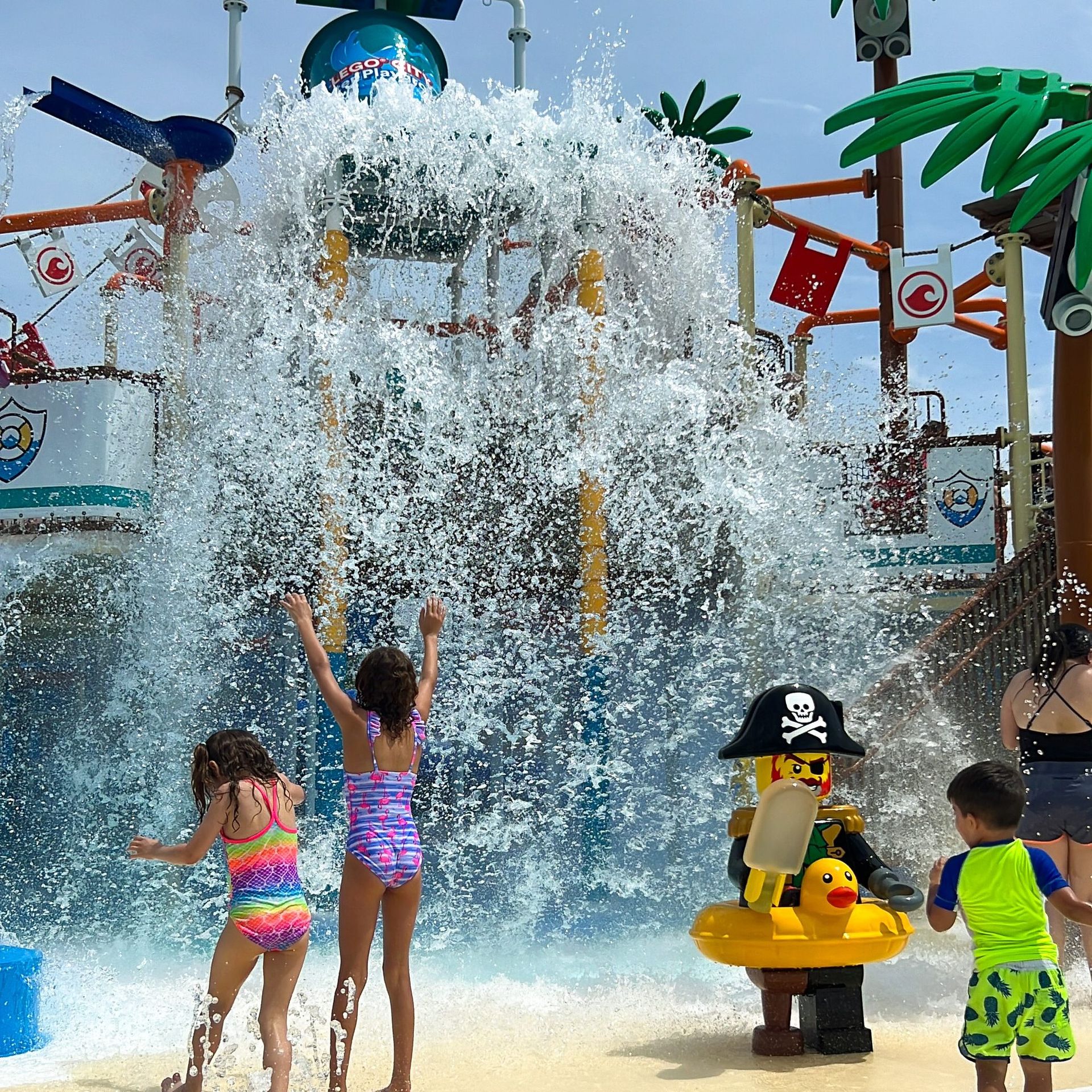 Largest disco dance party, world record attempt at Legoland New York Resort