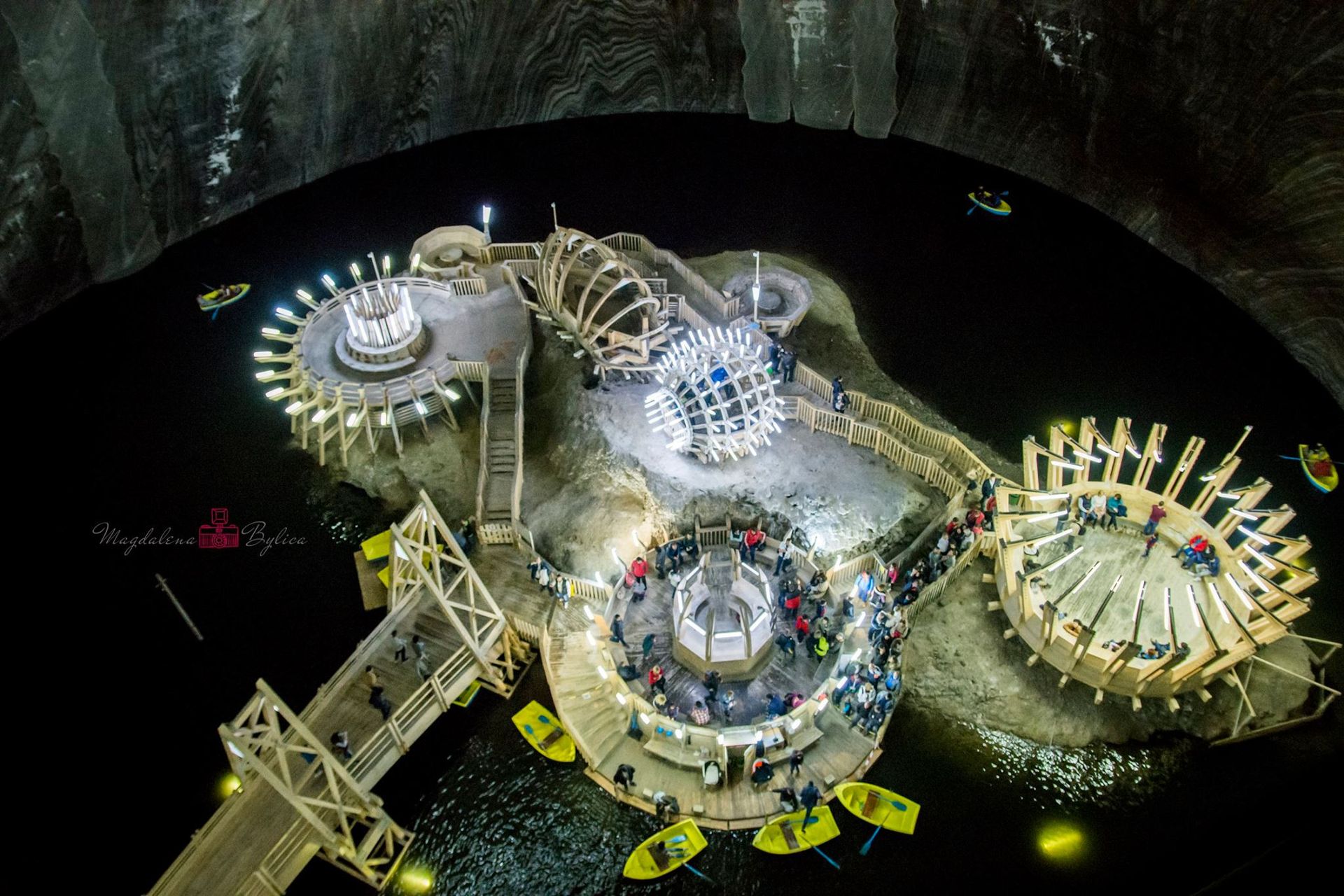 World's Largest Underground Theme Park, Salina Turda Theme Park in ...