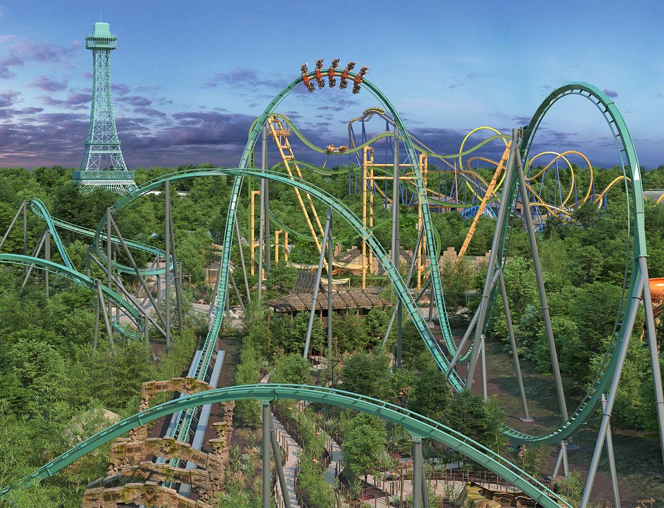 World's Tallest and Longest Wing Coaster, world record to open in ...