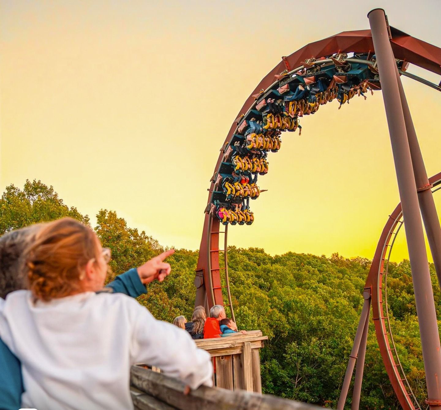 World's First Wooden Roller Coaster to Feature Multiple Inversions ...