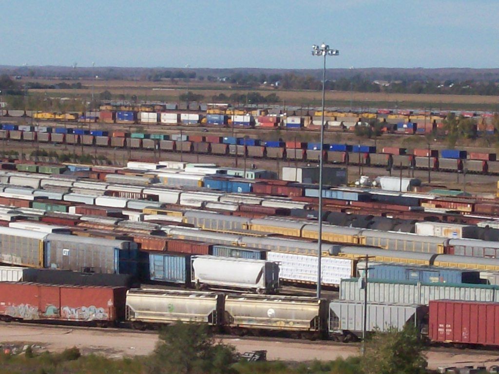 World's Largest Railroad Classification Yard, The Bailey Yard sets ...