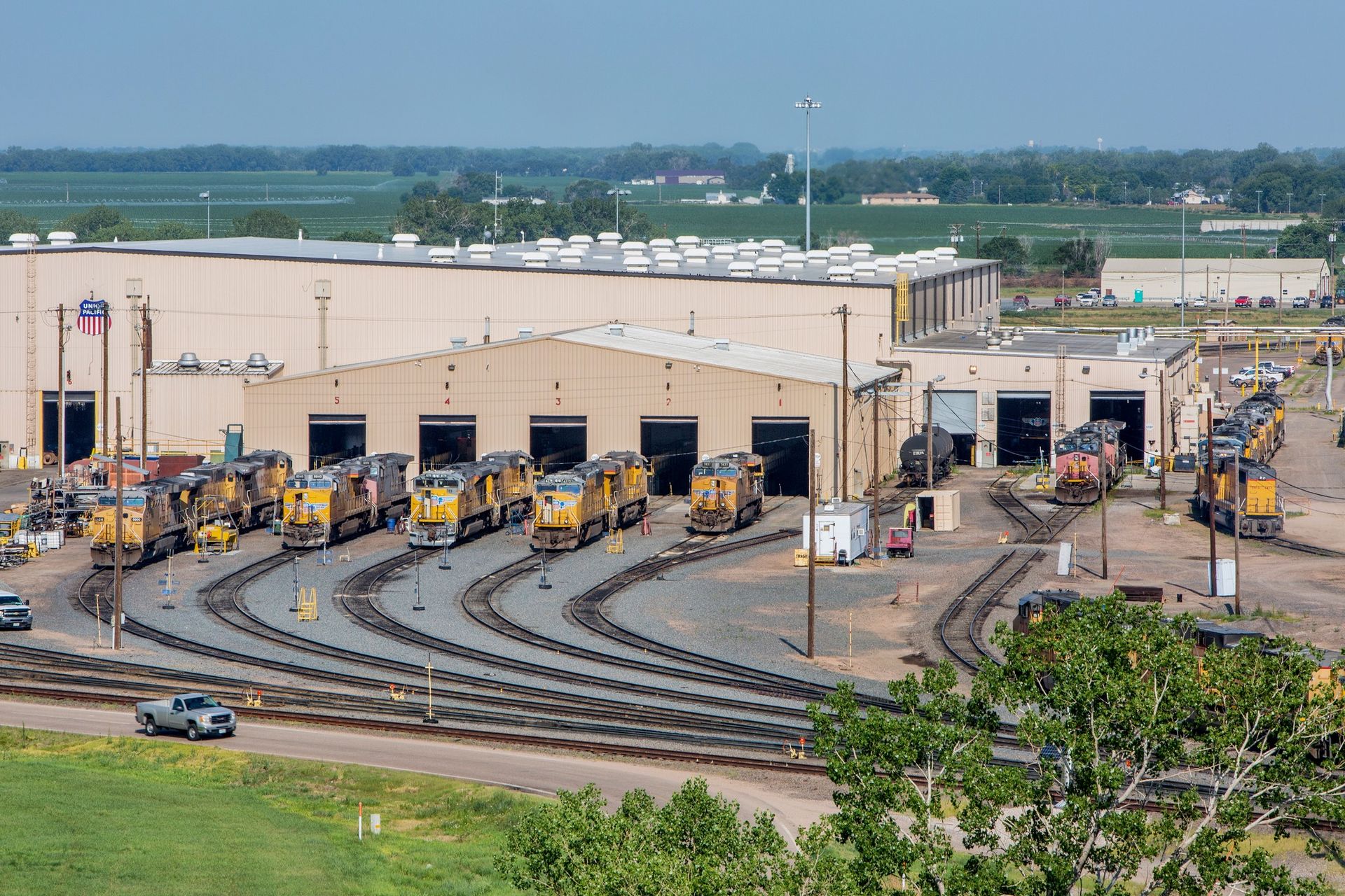 World's Largest Railroad Classification Yard, The Bailey Yard sets ...
