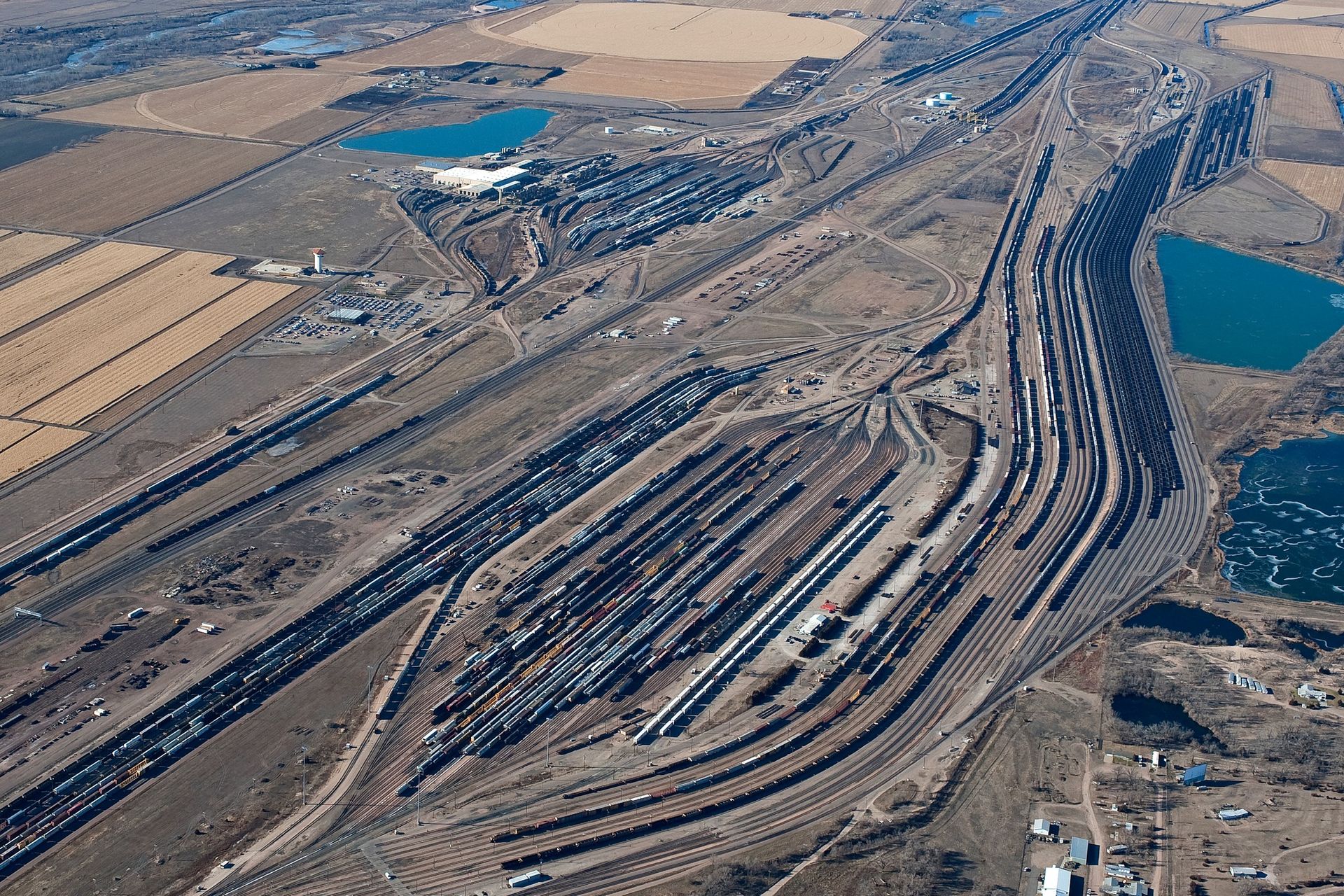 World's Largest Railroad Classification Yard, The Bailey Yard sets ...