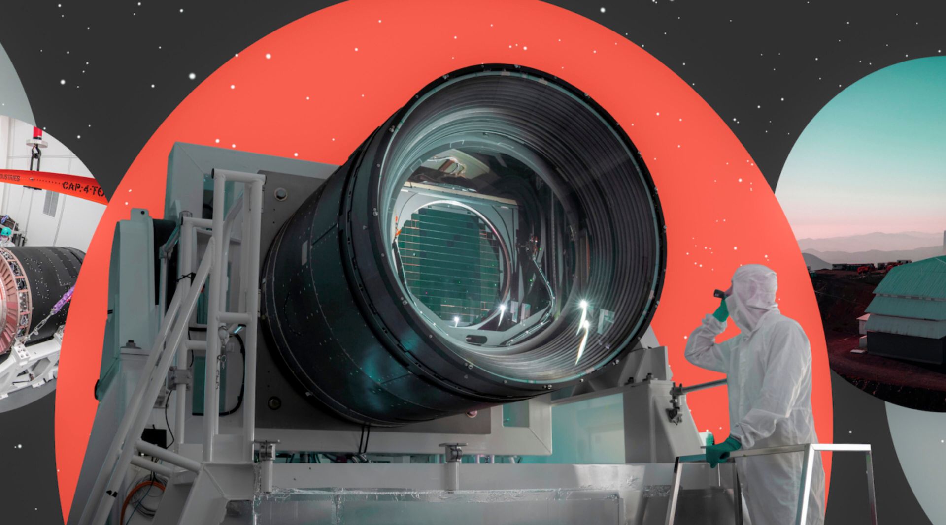 World’s Largest Digital Camera, world record in Cerro Pachon, Chile