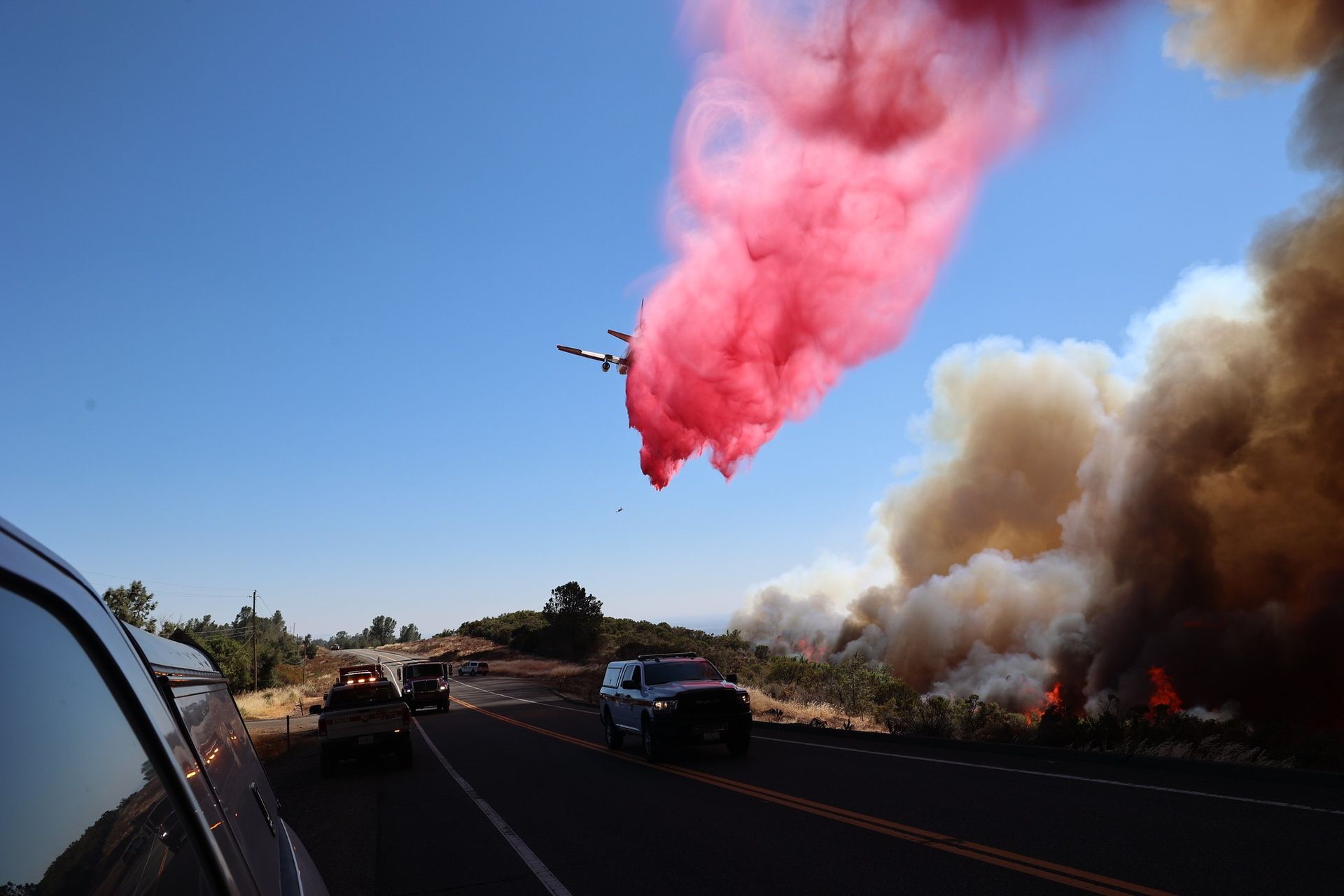 World’s Largest Aerial Firefighting Fleet, world record set by California