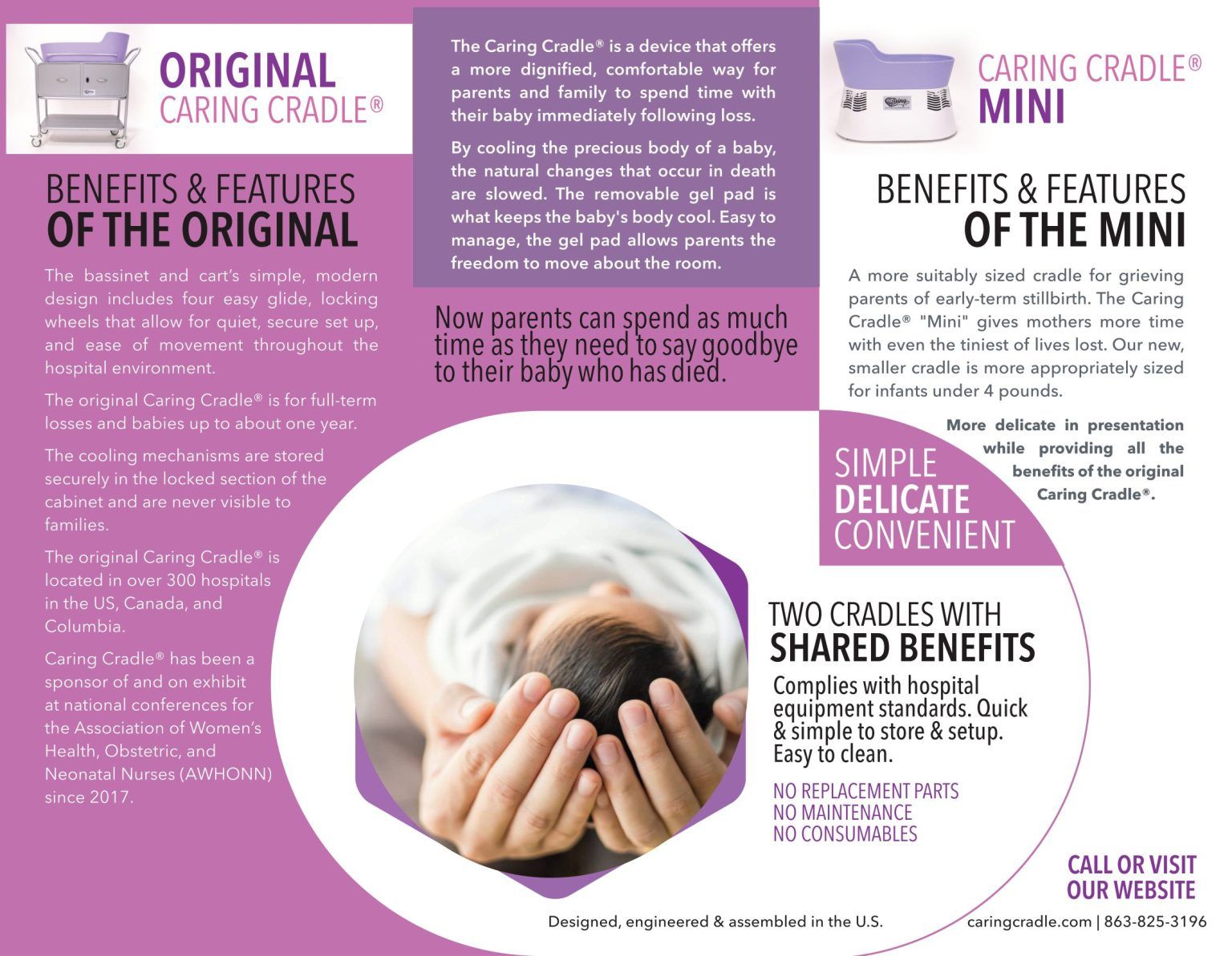 Brochure | Caring Cradle® Cooling Bassinet