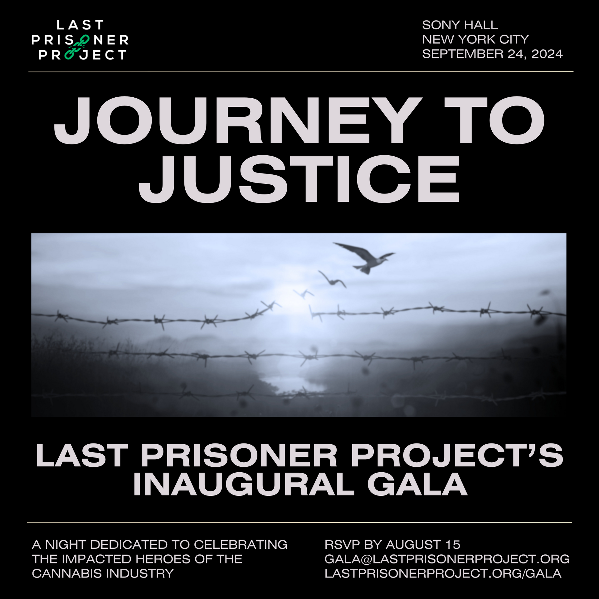 Last Prisoner Project Announces Its Inaugural Journey to Justice Gala ...