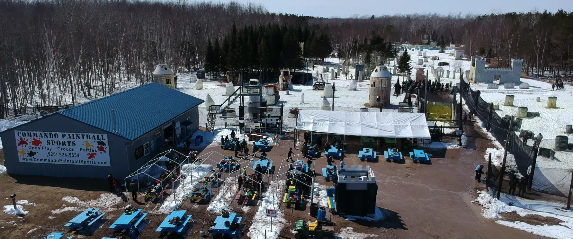 Our Park Amenities | Commando Paintball Sports