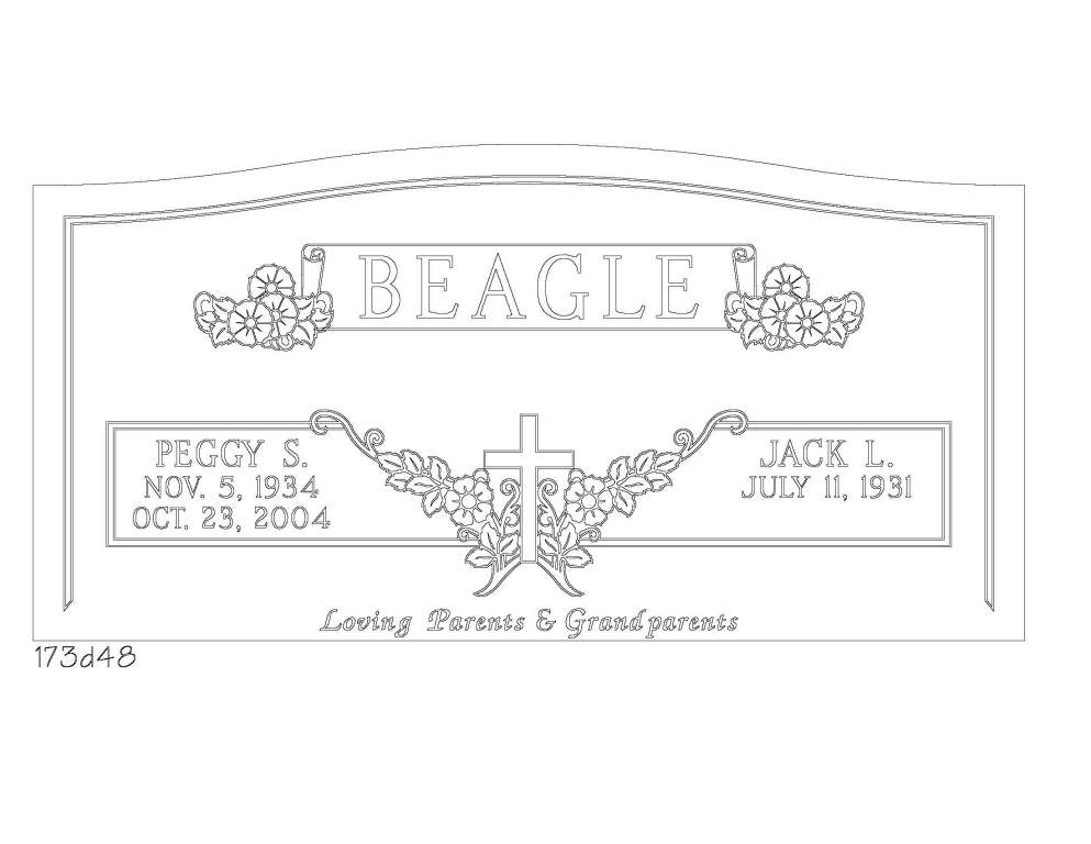 Double Layouts | Oklahoma Monument Company