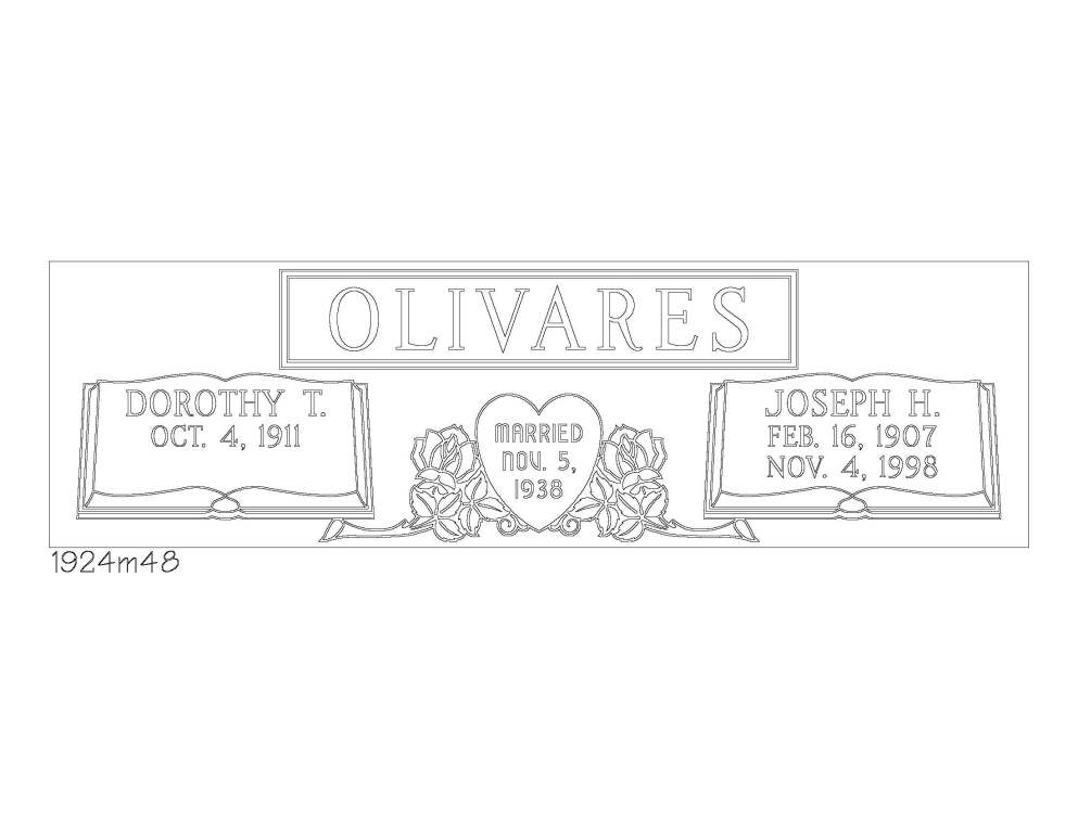 Double Layouts | Oklahoma Monument Company