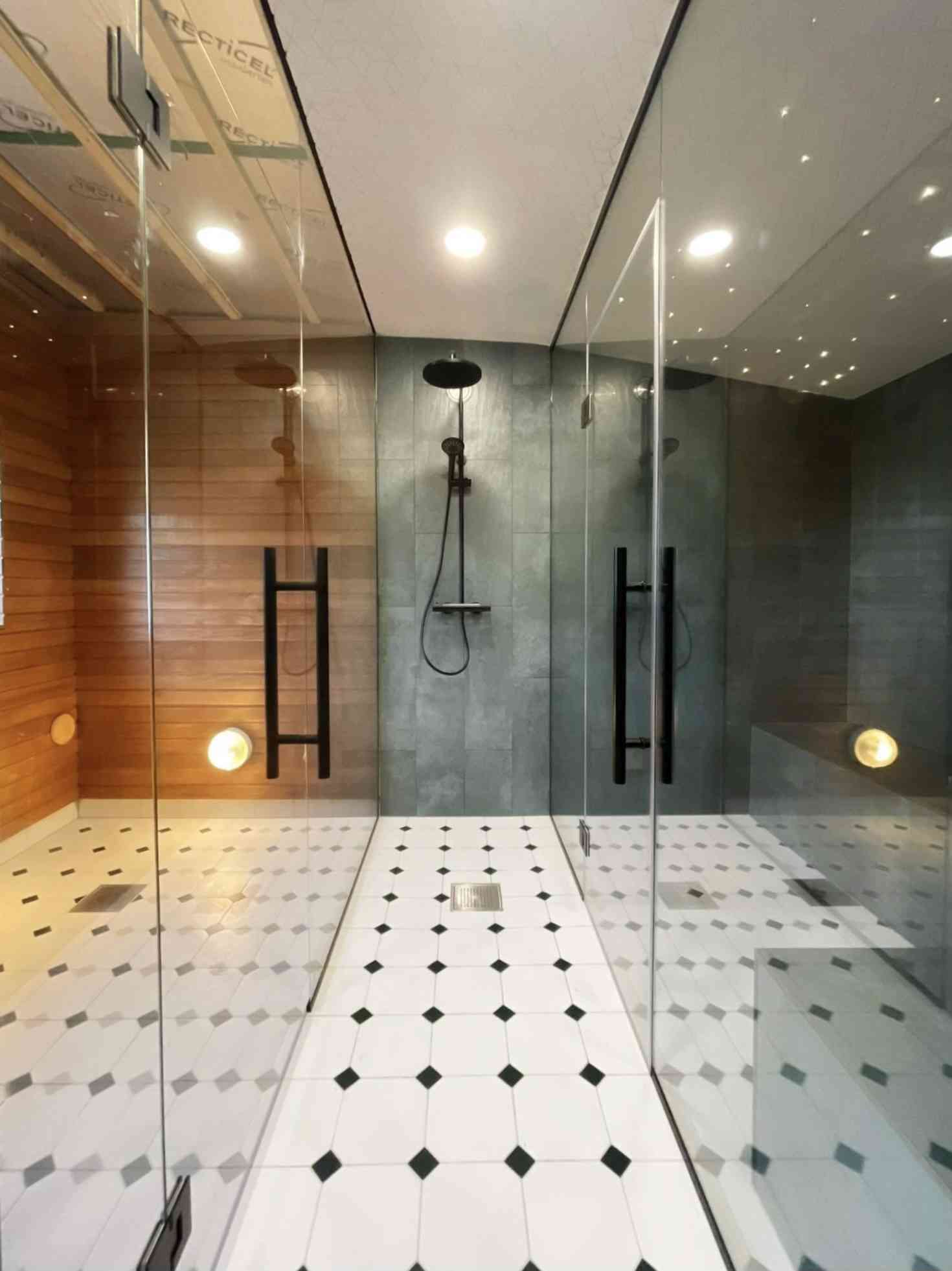 Saunaklaasid I klaasseinad ja uksed sauna | GLASSWORKS