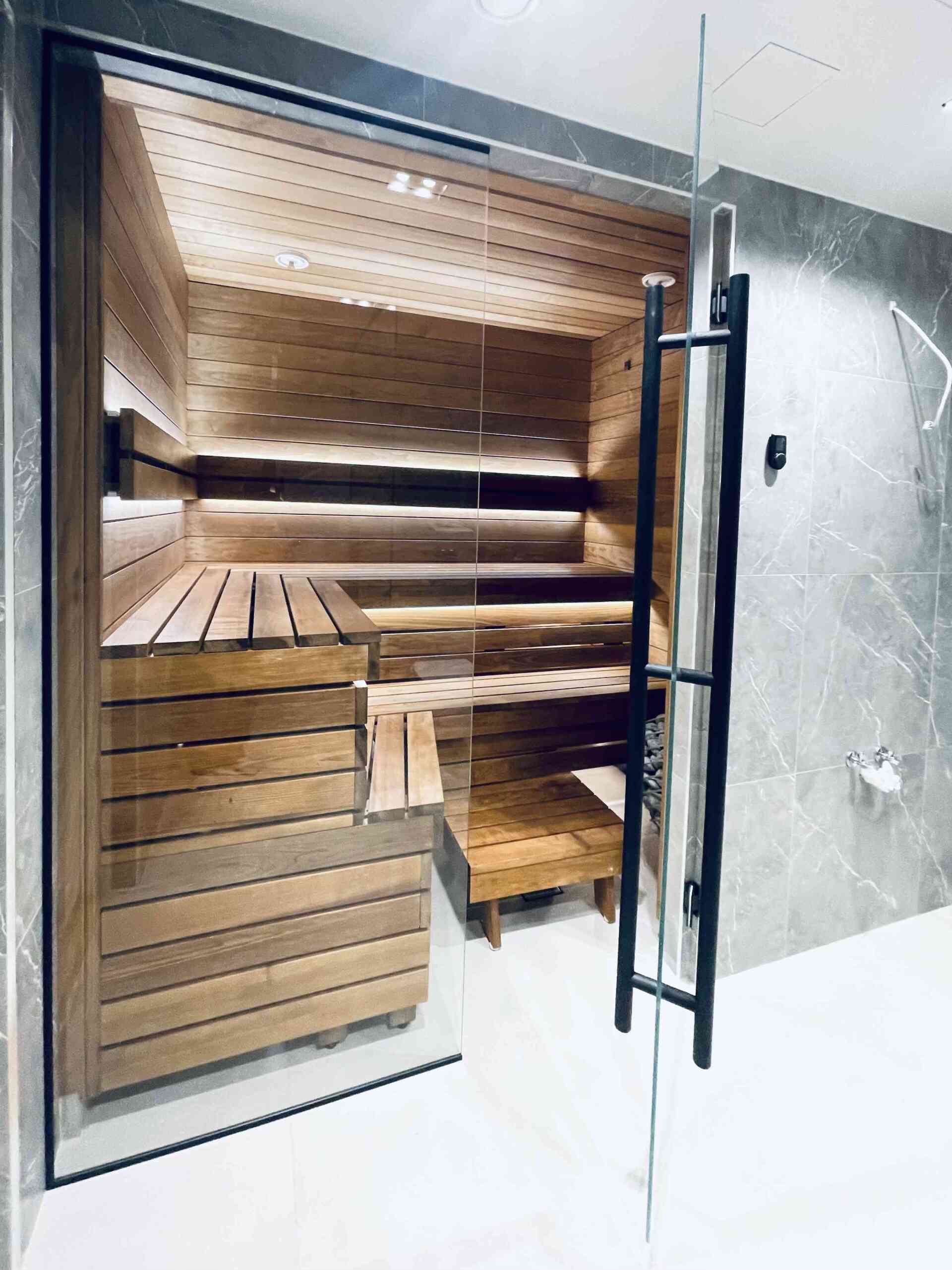 Saunaklaasid I klaasseinad ja uksed sauna | GLASSWORKS