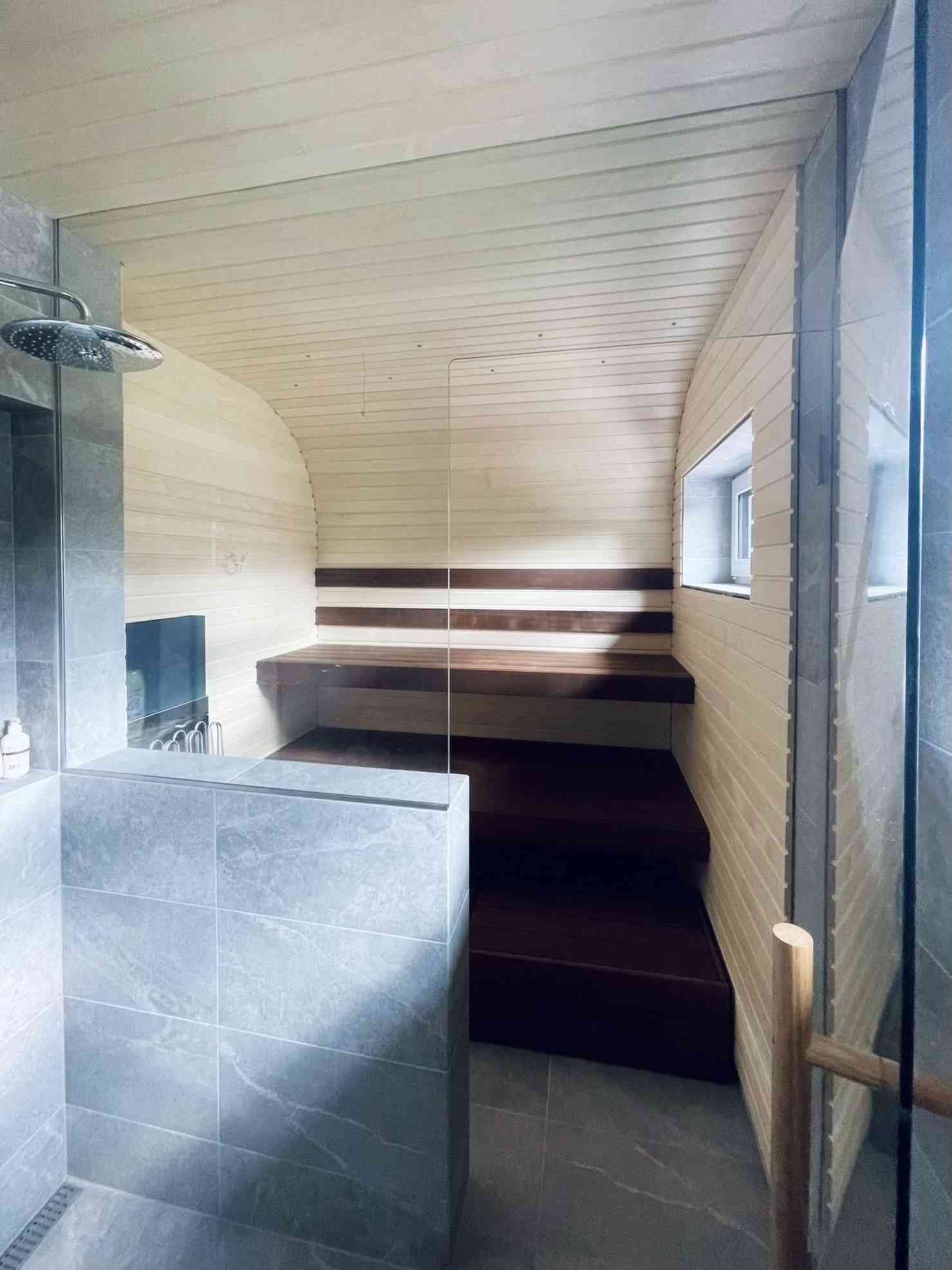 Saunaklaasid I klaasseinad ja uksed sauna | GLASSWORKS