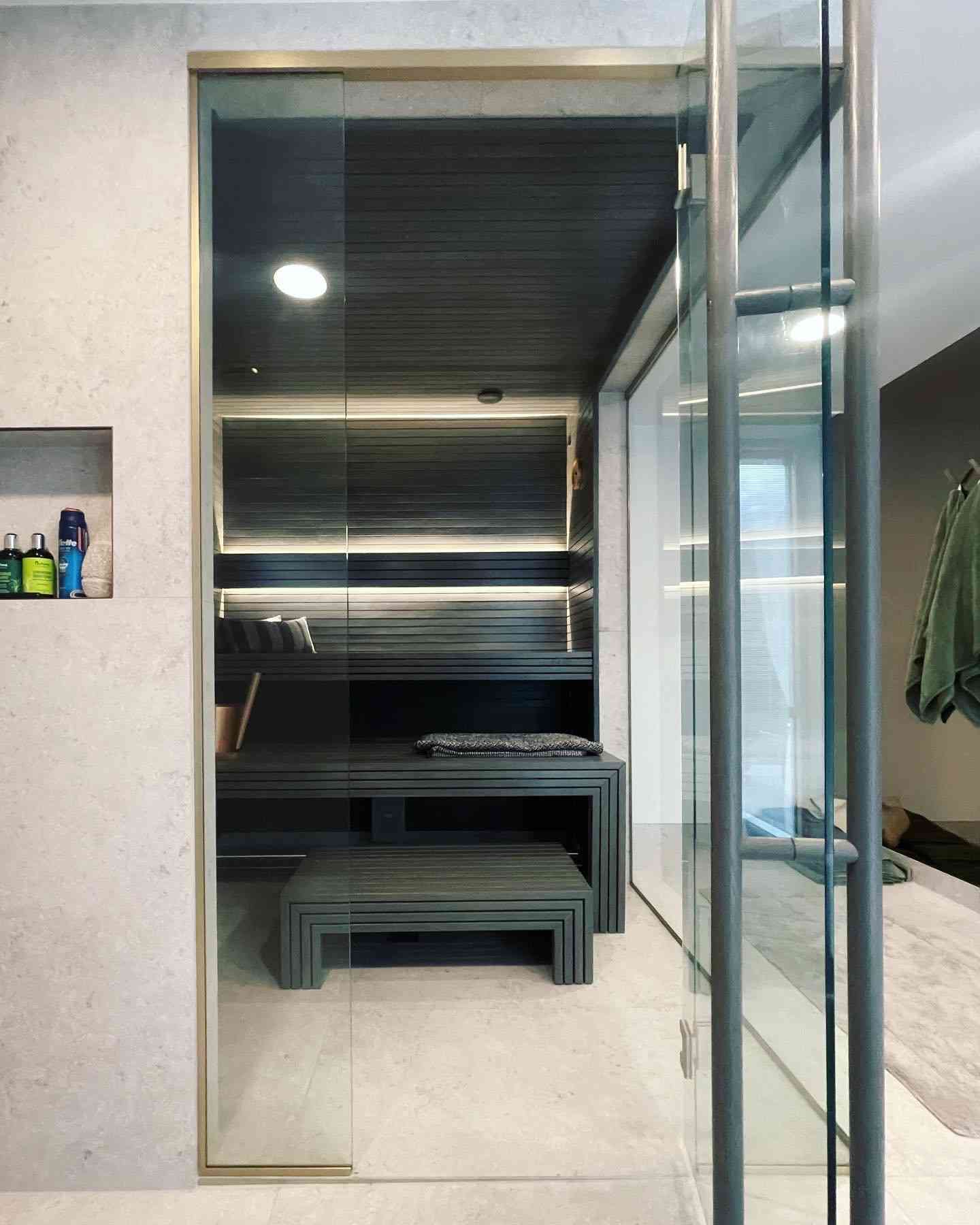 Saunaklaasid I klaasseinad ja uksed sauna | GLASSWORKS