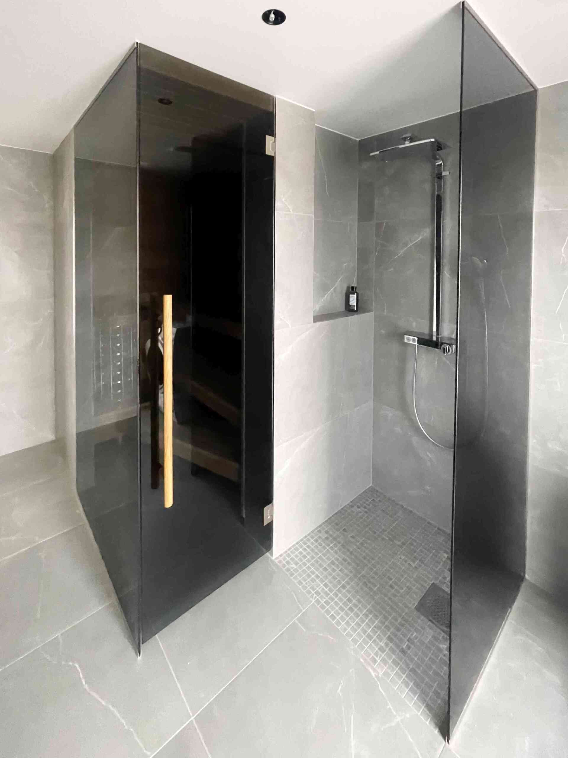 Saunaklaasid I klaasseinad ja uksed sauna | GLASSWORKS