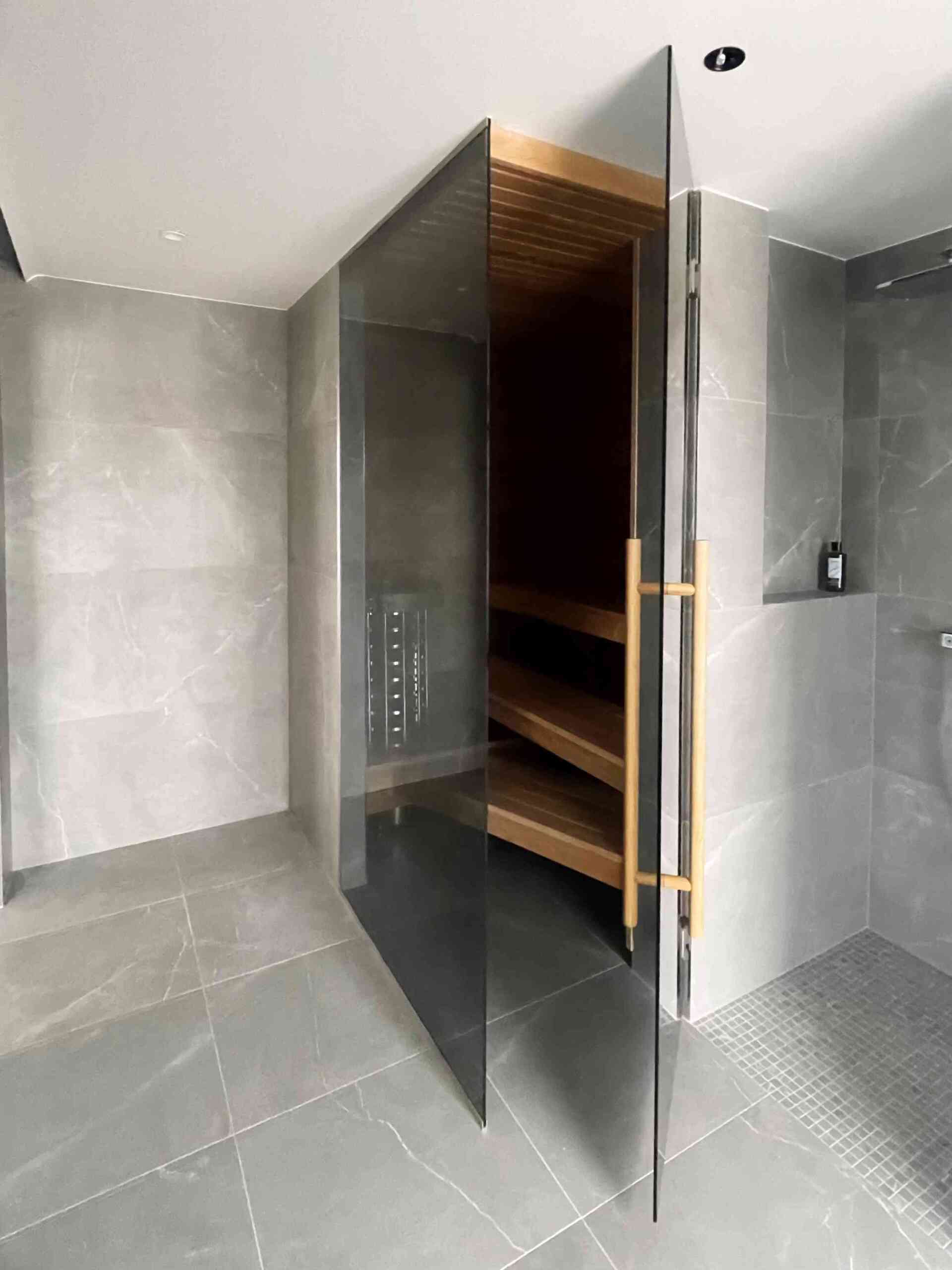 Saunaklaasid I klaasseinad ja uksed sauna | GLASSWORKS