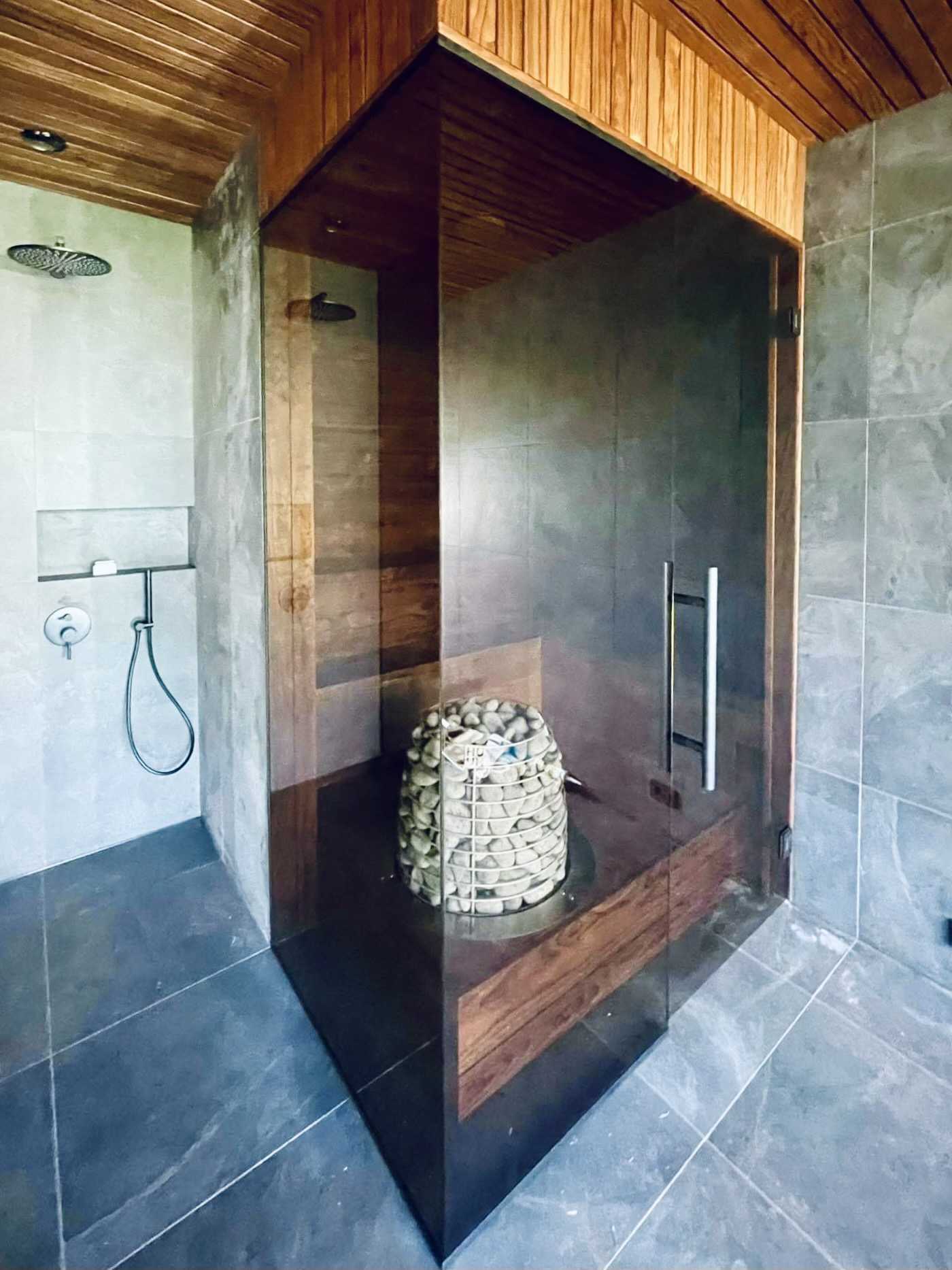 Saunaklaasid I klaasseinad ja uksed sauna | GLASSWORKS