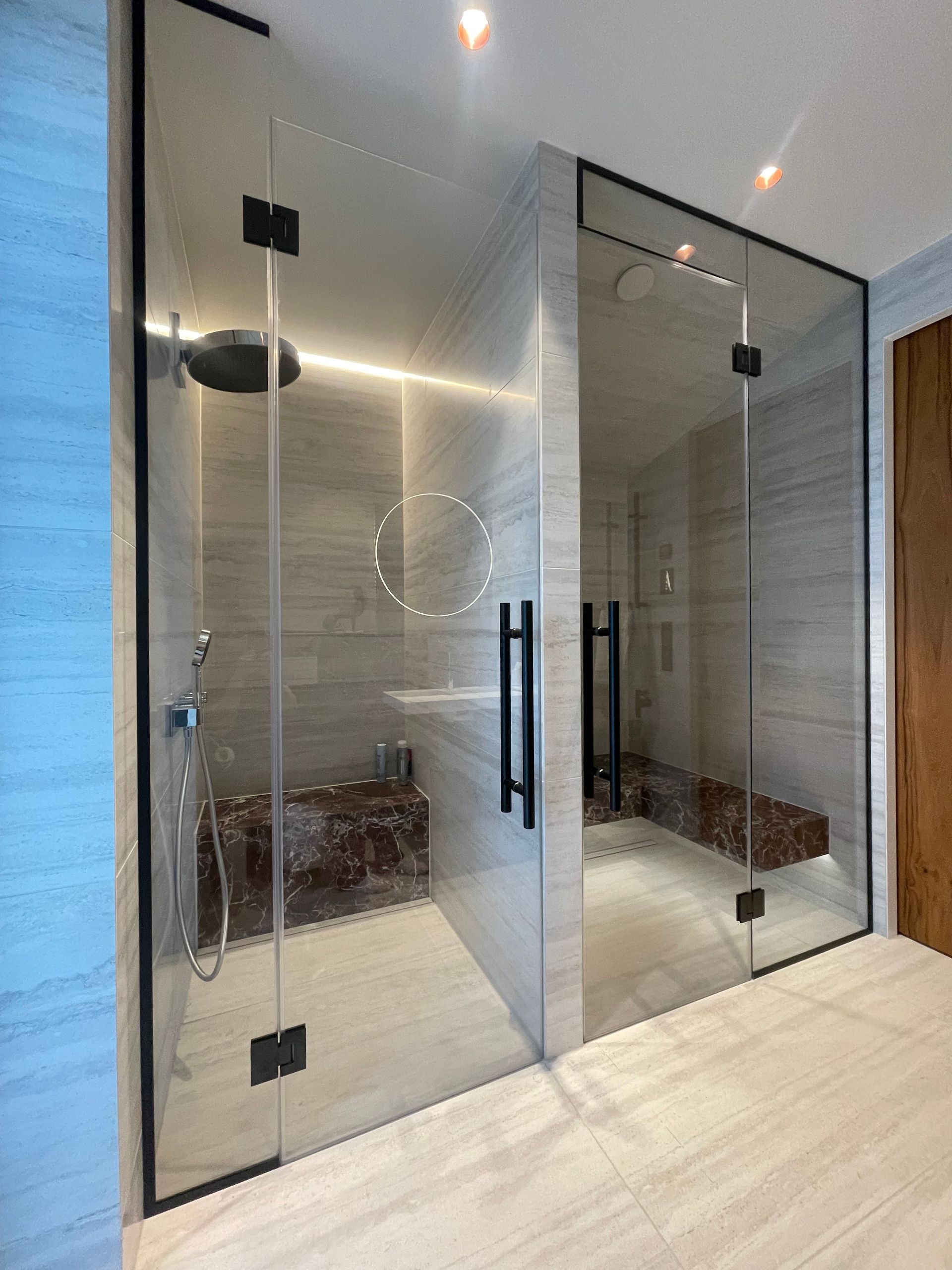 Saunaklaasid I klaasseinad ja uksed sauna | GLASSWORKS