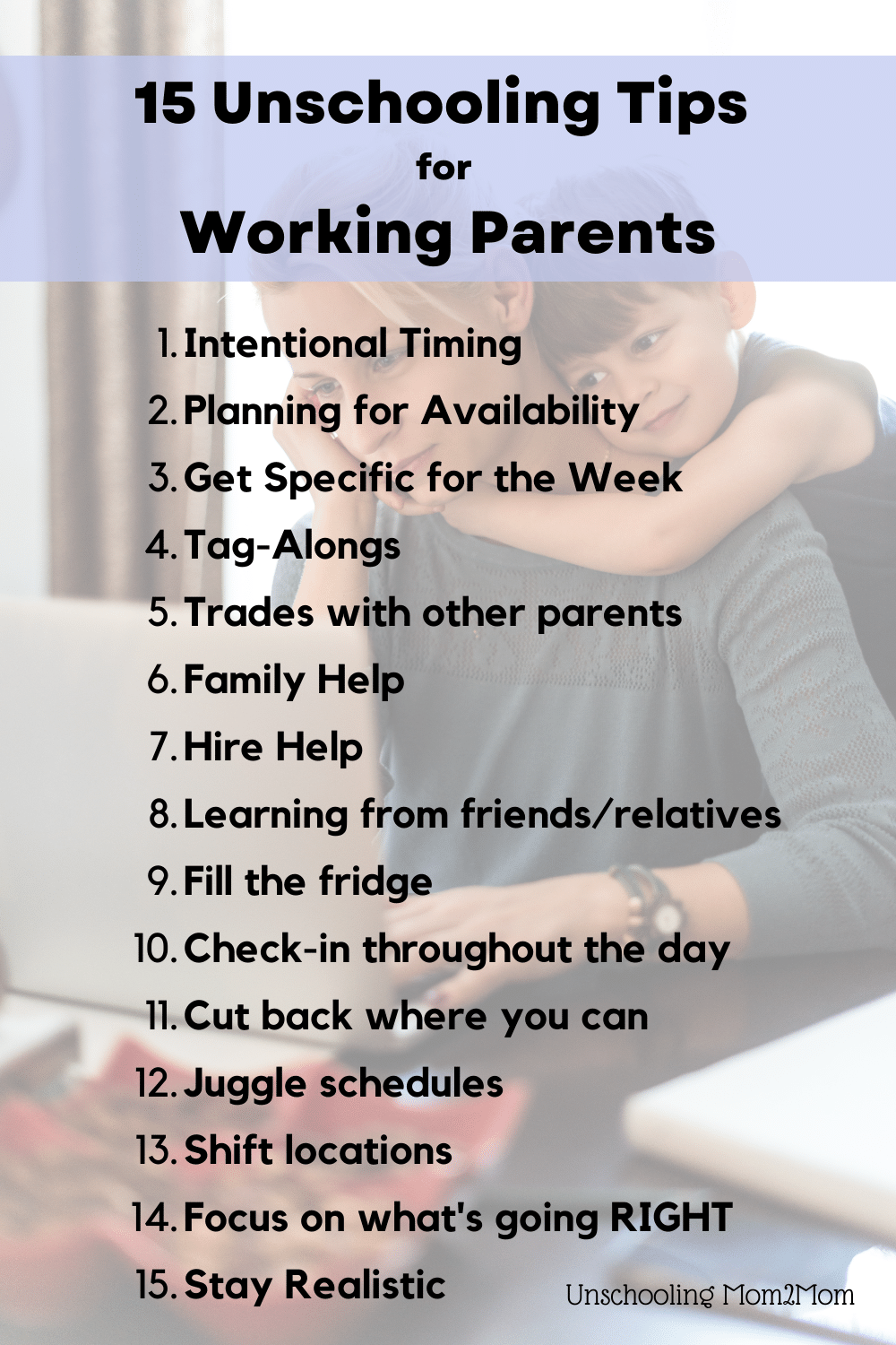 Can a Working Parent Unschool?