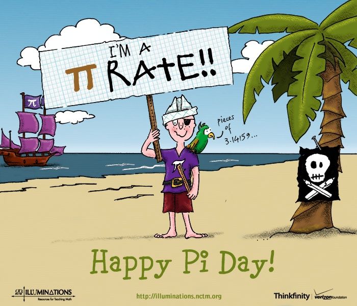 Pi Day – March 14th