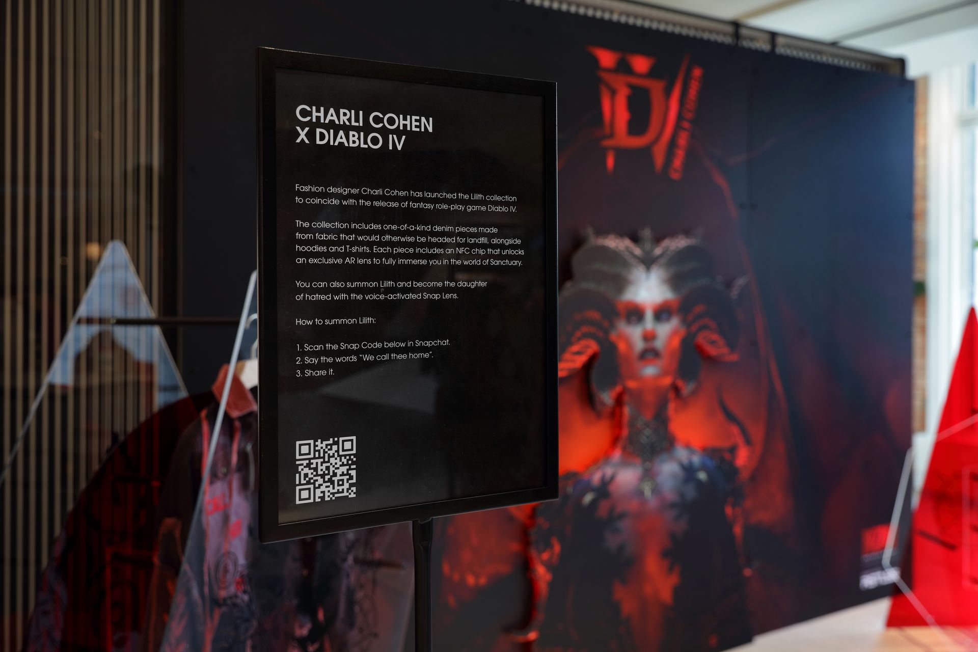 Charli Cohen x Diablo 4 Pop-Up | J Mansfield Ltd