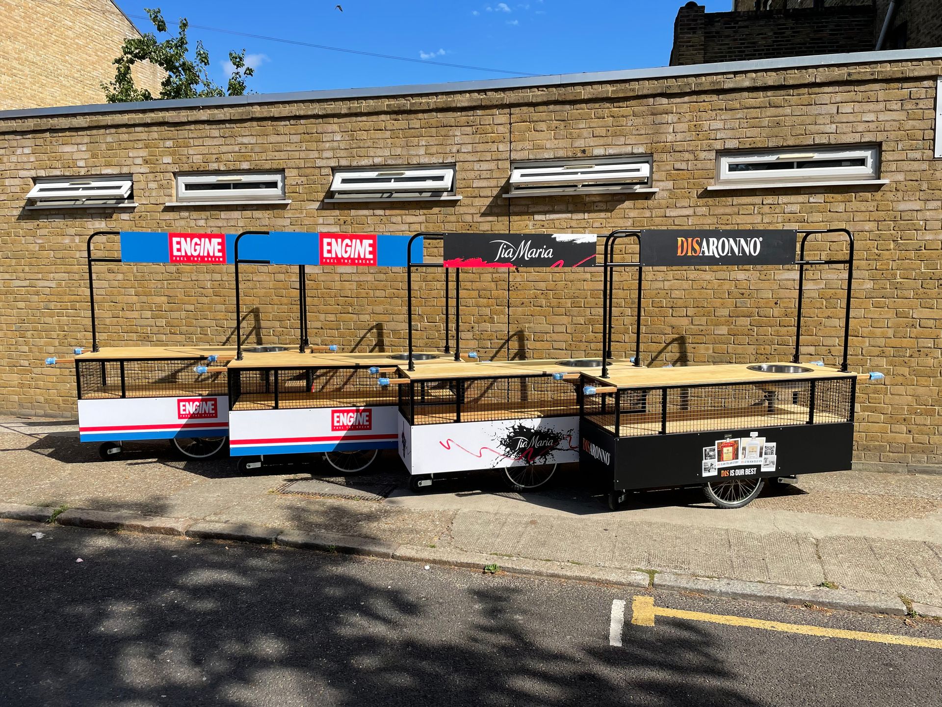 Disaronno Custom Branded Drinks Carts | J Mansfield Ltd