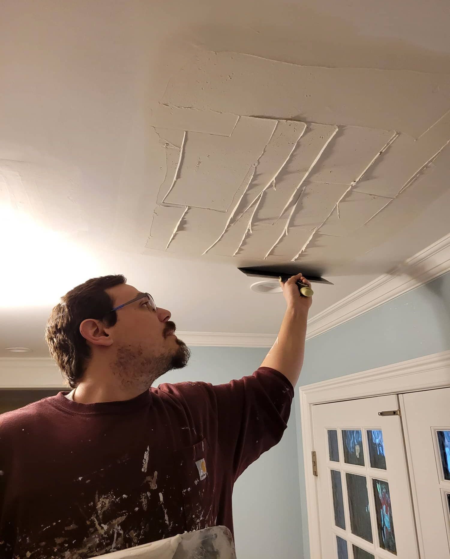 Taping & Spackling at Todd's Painting in Suffolk County, NY