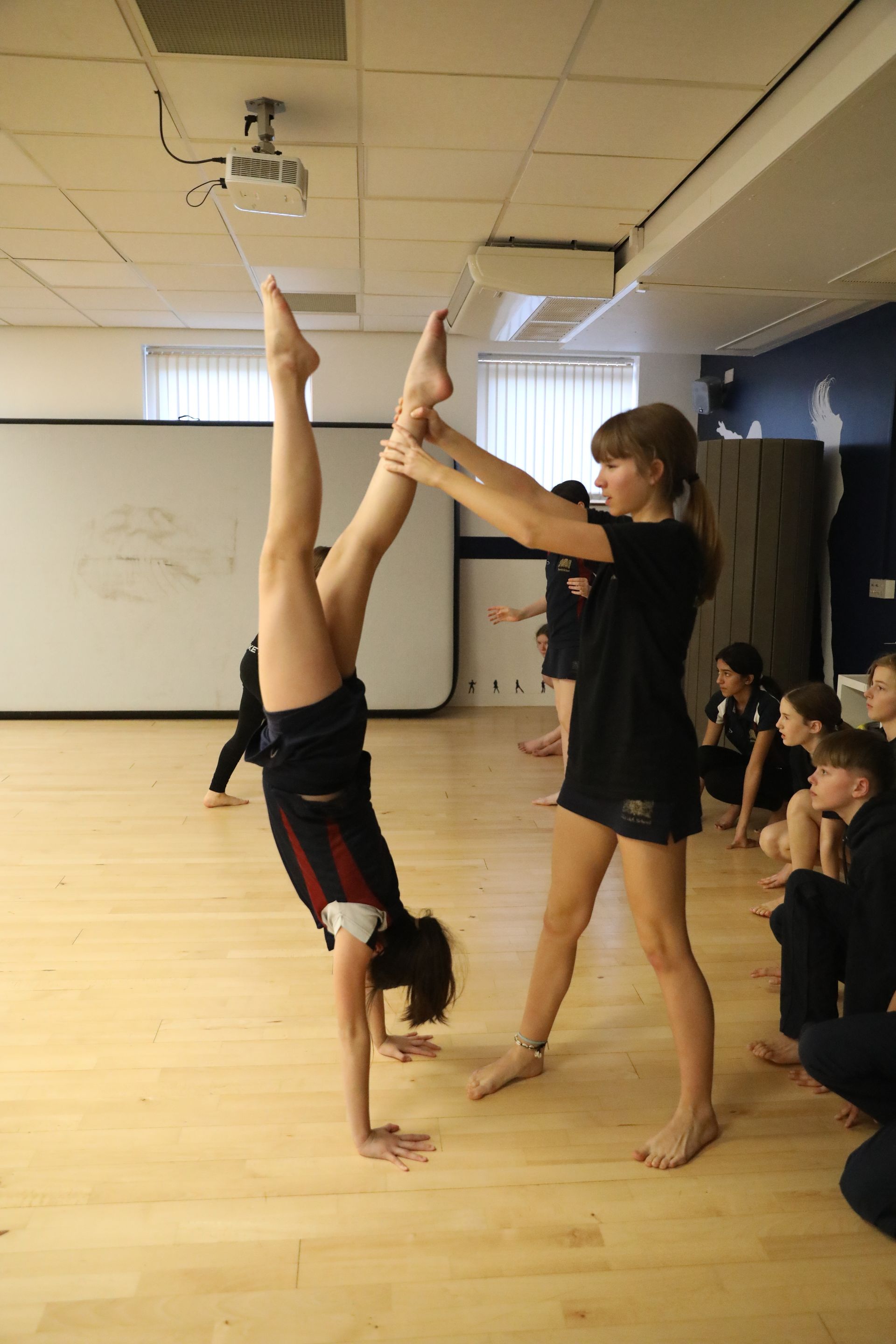 U4 Dance Pupils Spend Their Day Developing Their Dancing and Acro Skills!