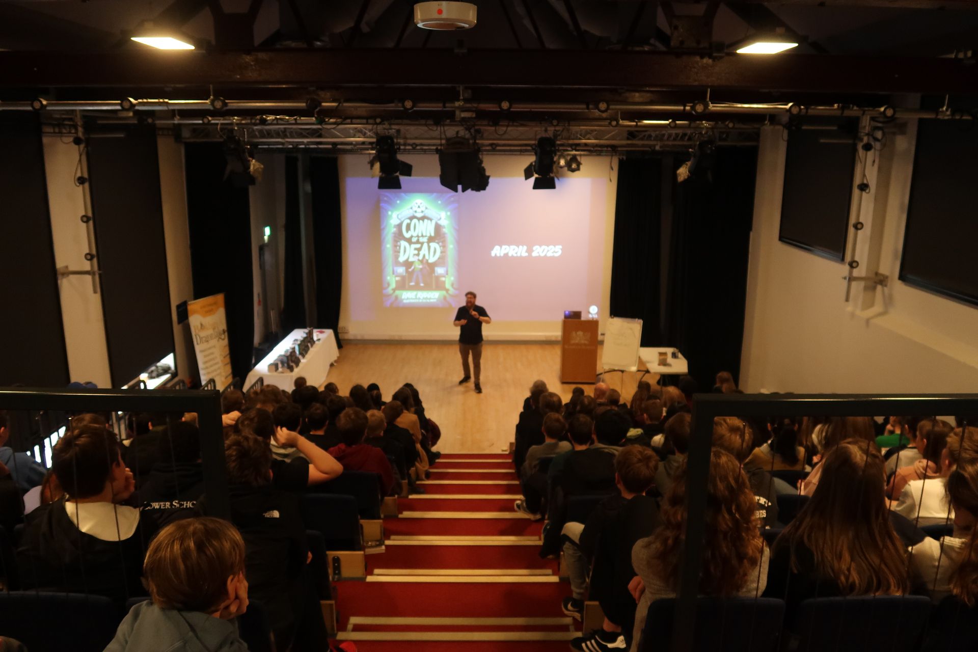 Upper 4 Take a Journey into Storytelling with Author, Dave Rudden