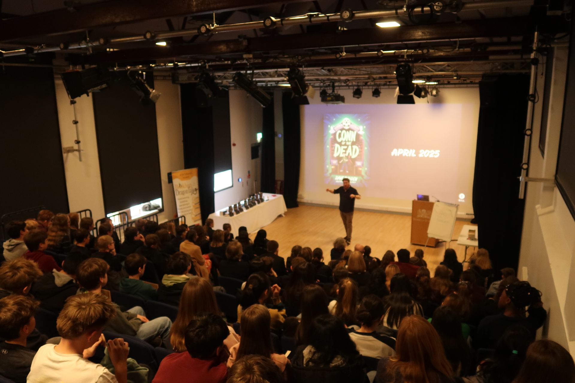 Upper 4 Take a Journey into Storytelling with Author, Dave Rudden