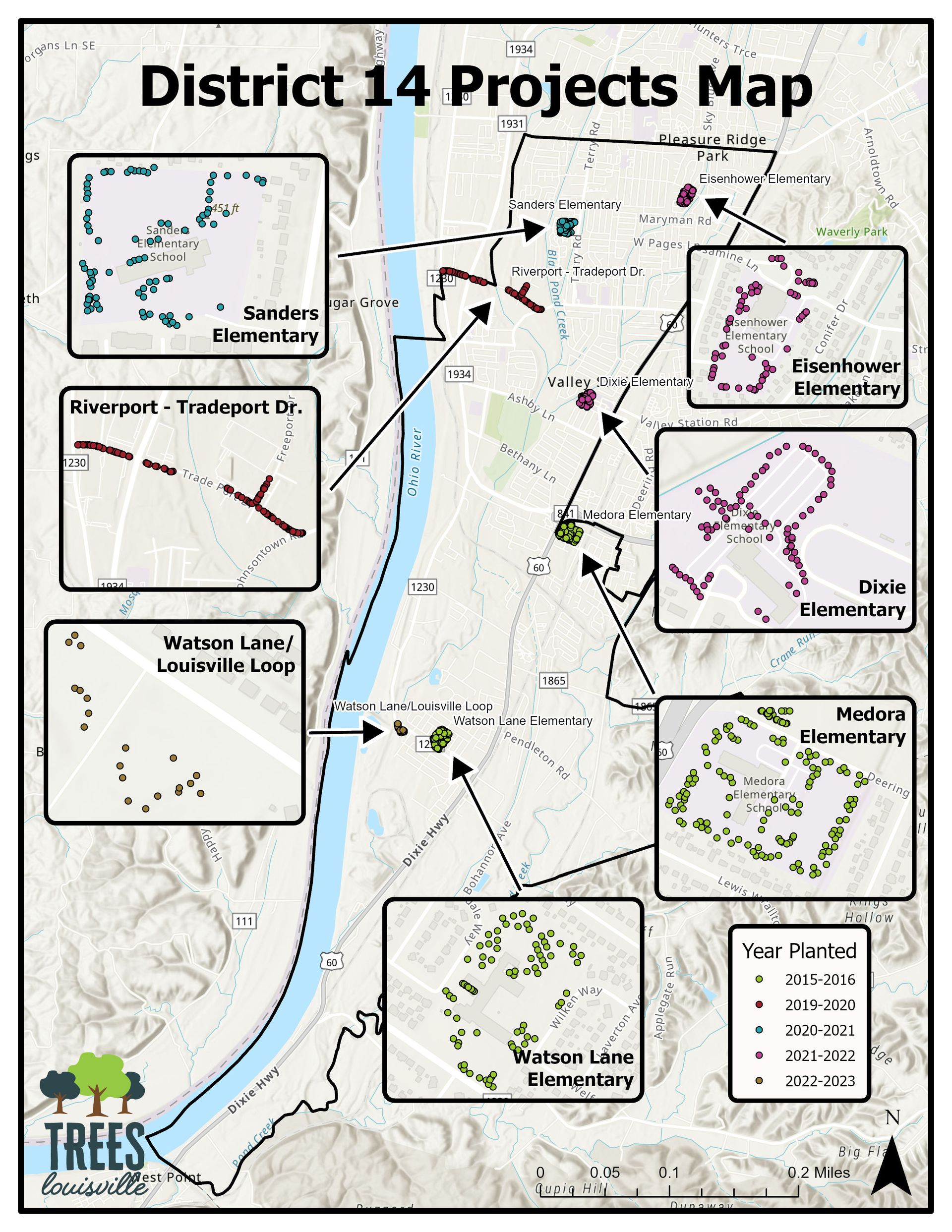 Special Projects Map