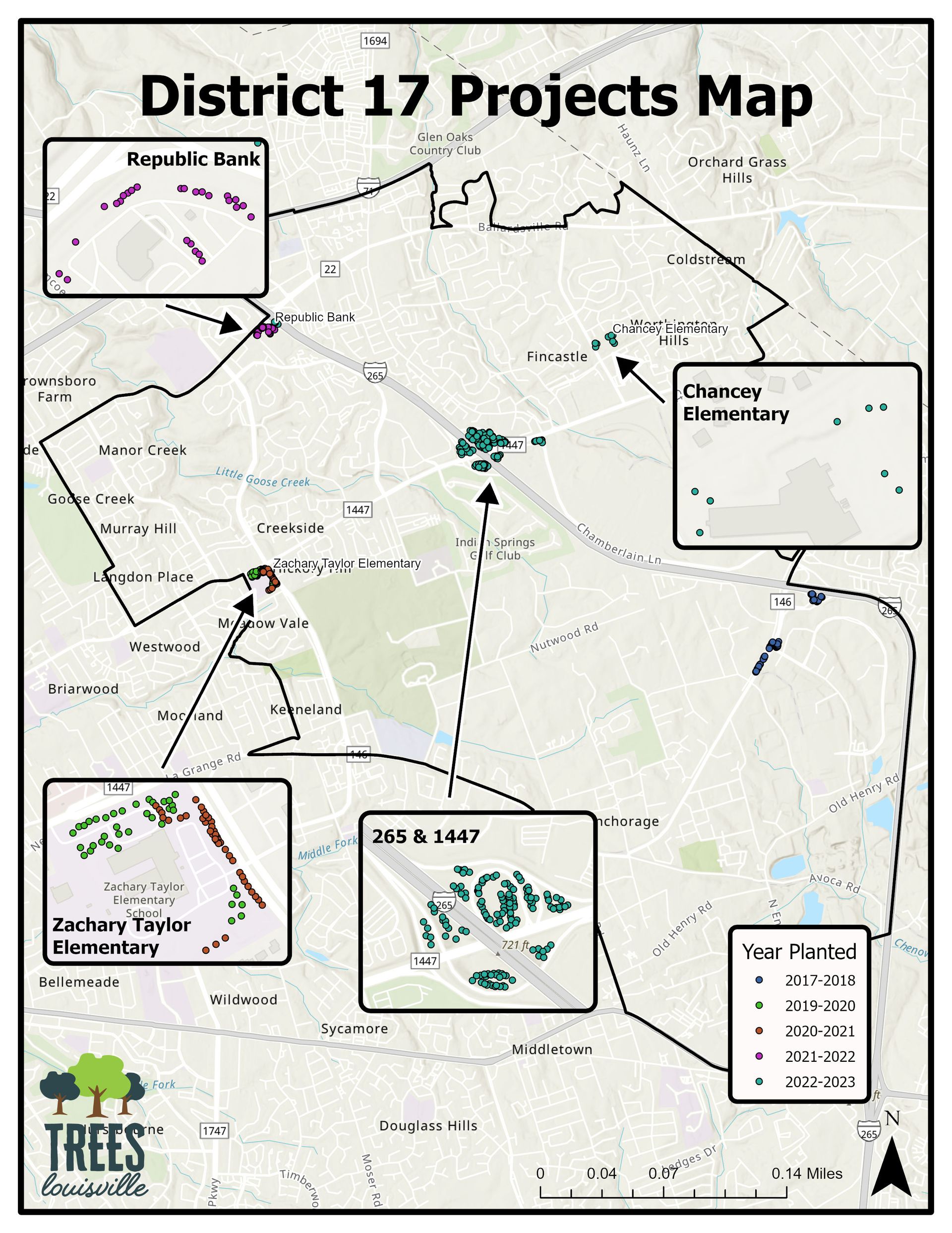 Special Projects Map
