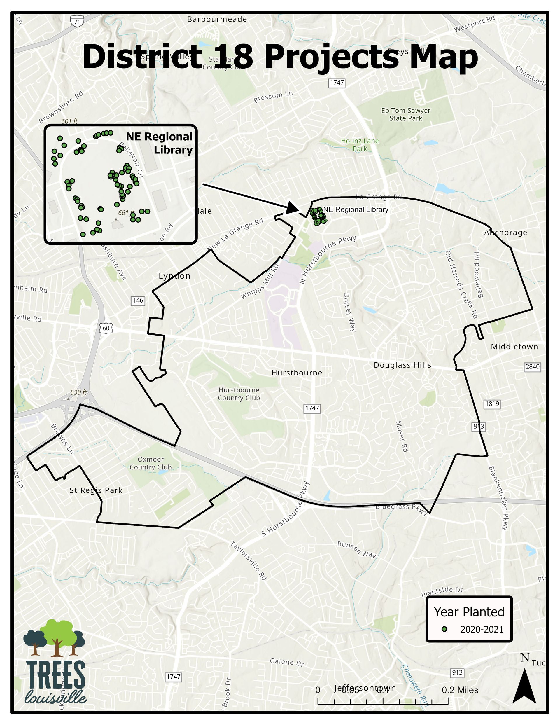 Special Projects Map