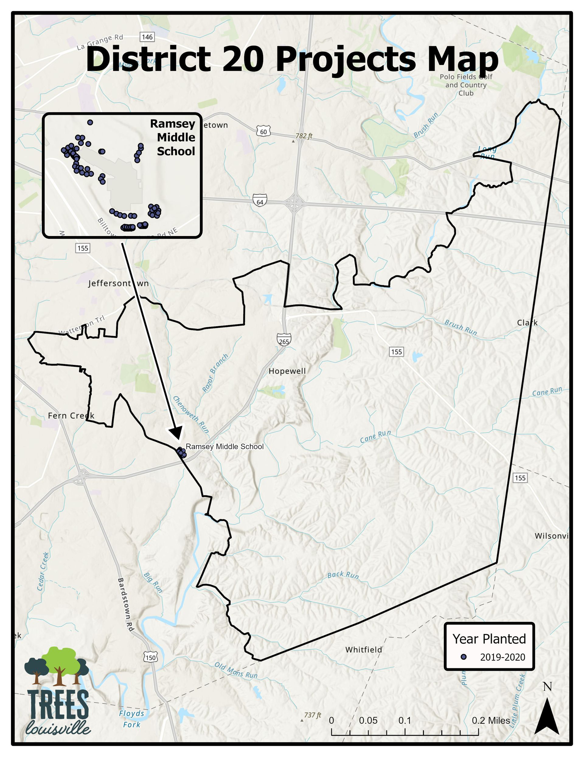Special Projects Map