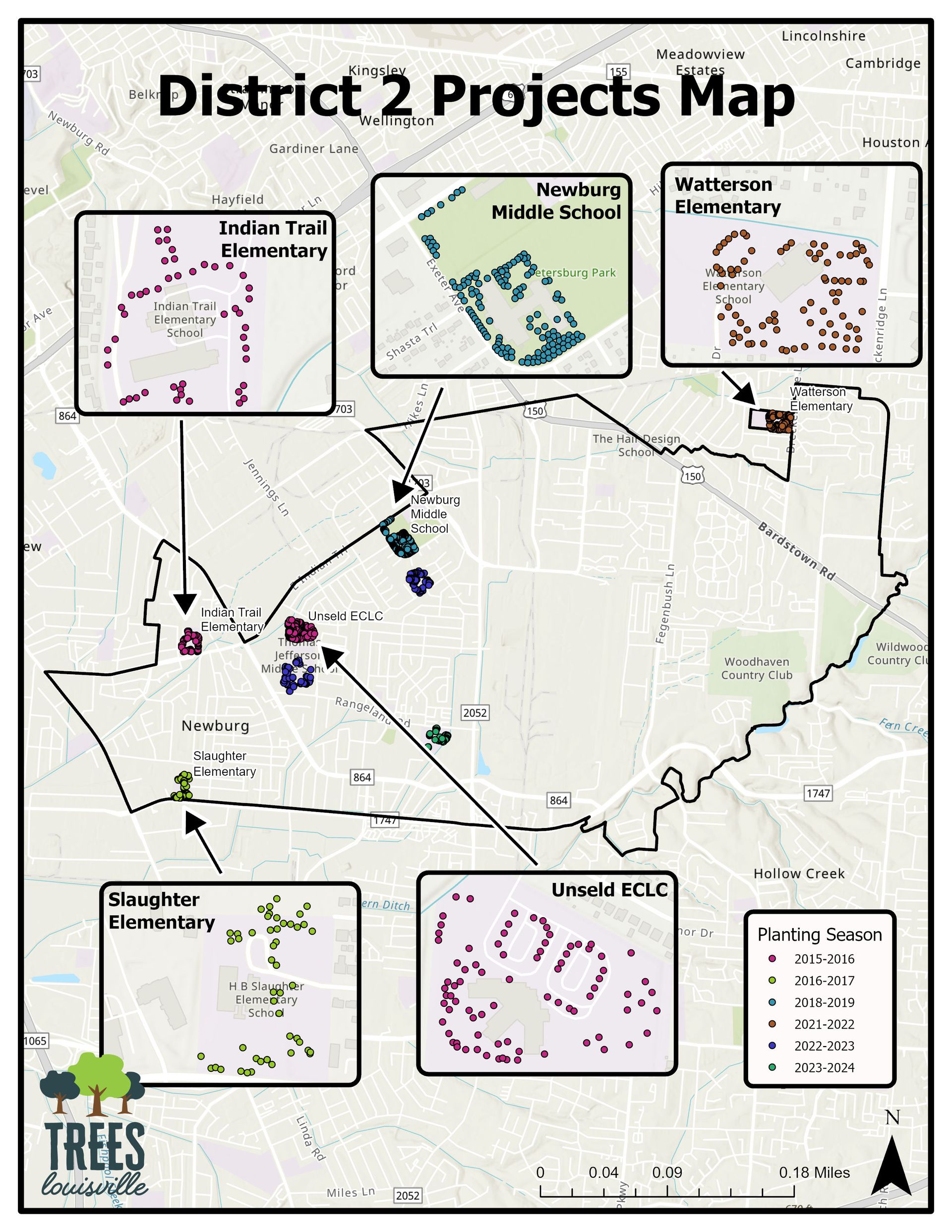 Special Projects Map