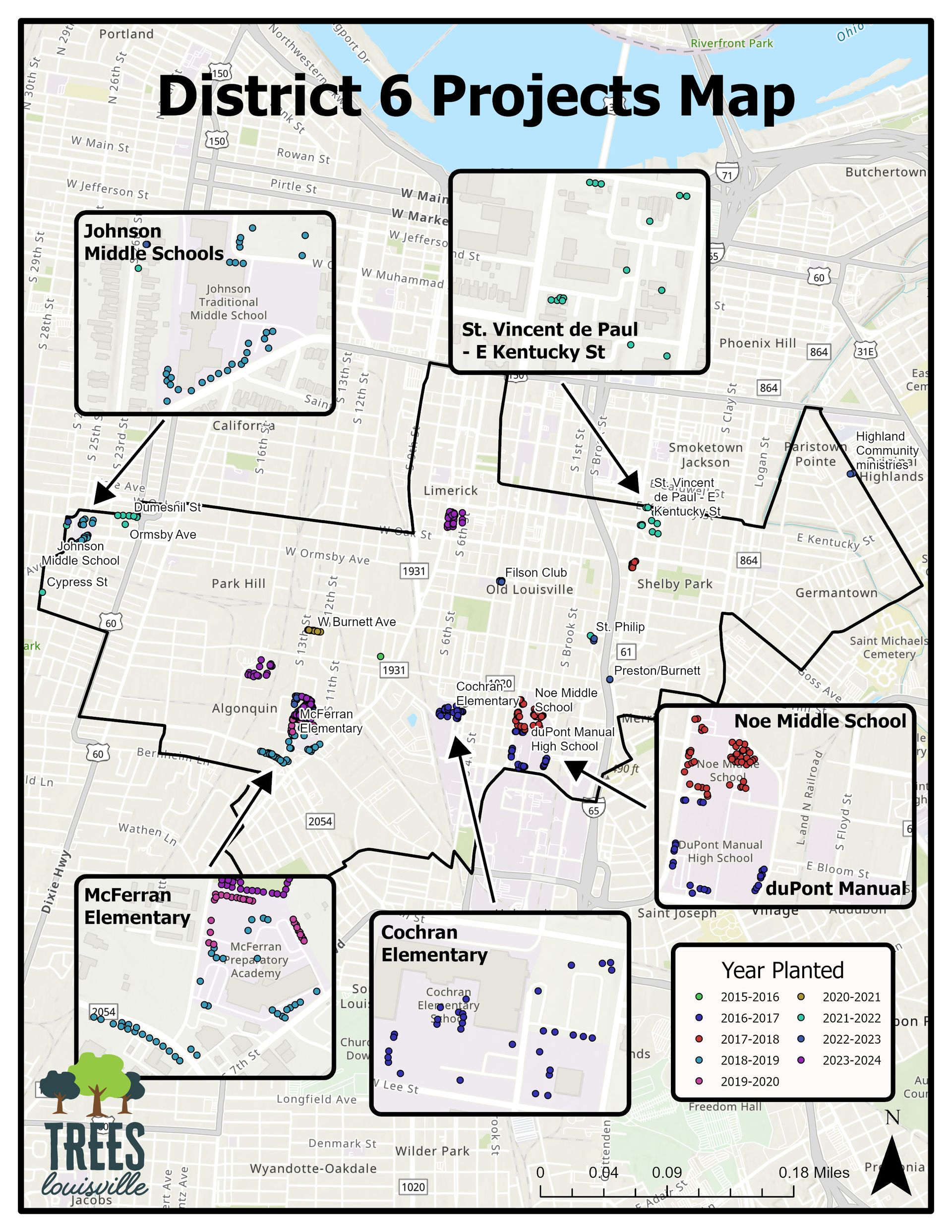 Special Projects Map