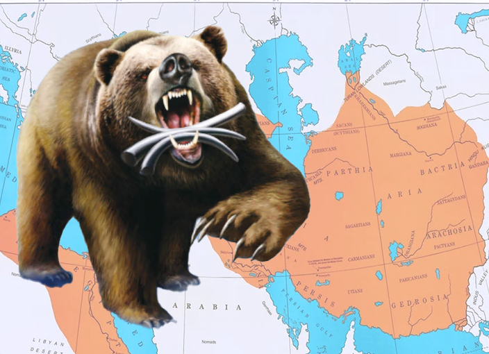 The Three Ribs in the mouth of the Bear