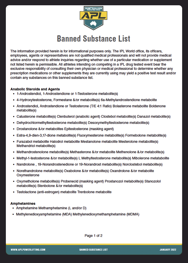 Resources | Australian Powerlifting League